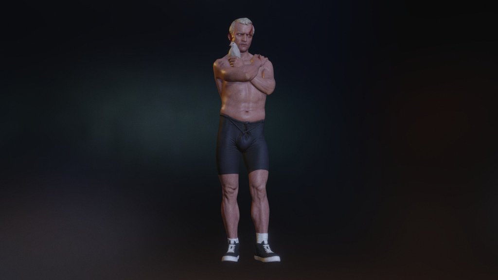 Roy Batty Rooftop - 3D model by Tony Reynolds (@tonysculptor) [e40da27 ...
