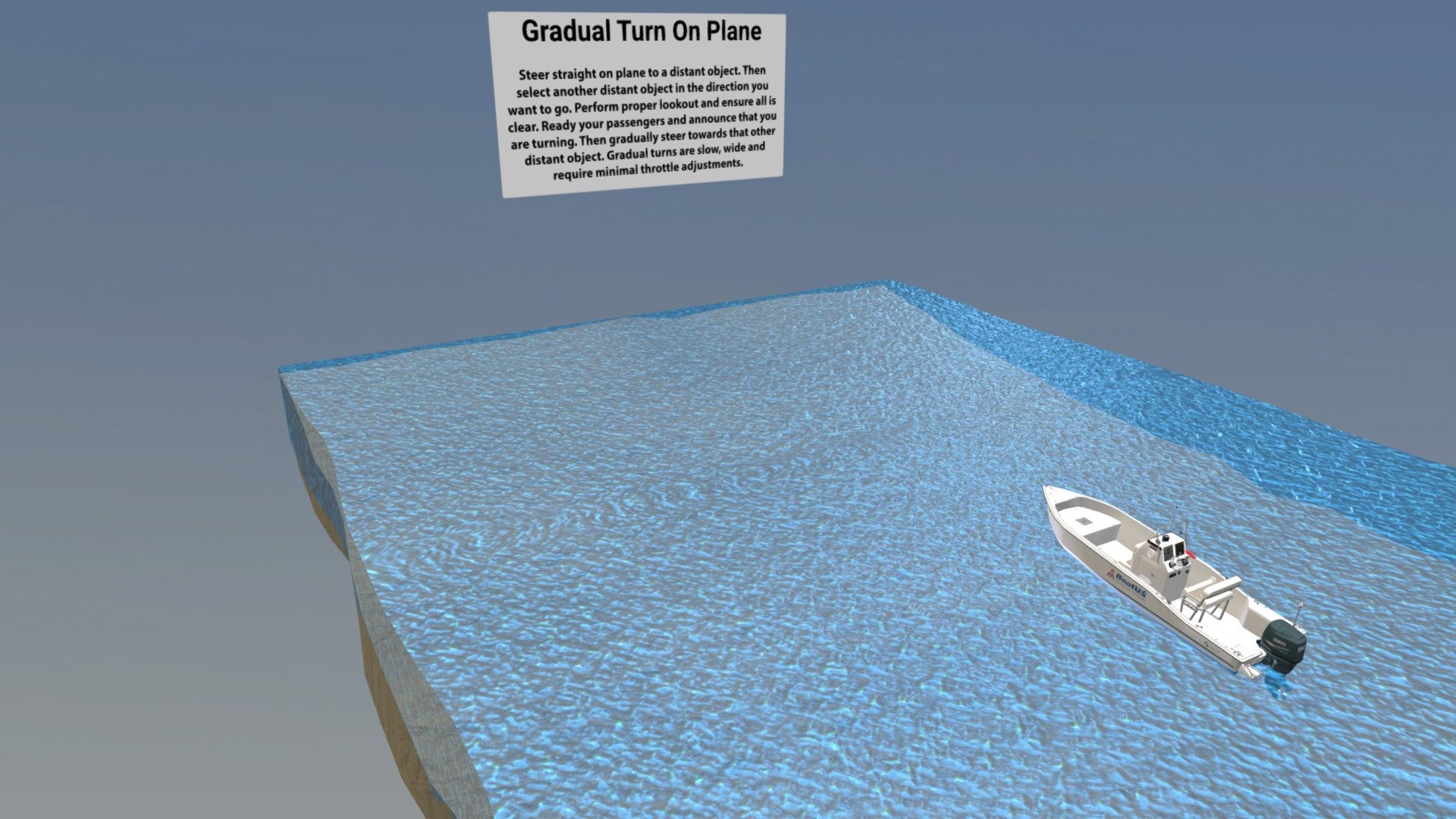 OWT - Gradual Turn On Plane - 3D model by BoatUS Foundation ...