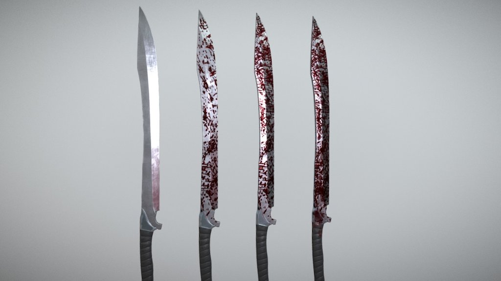 [Black Wind] Cutter Sword - 3D model by MonaRX [e411ba2] - Sketchfab