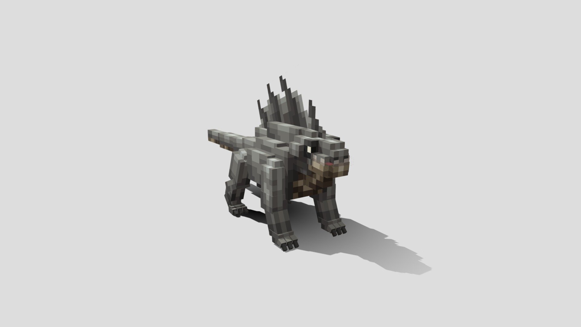 Giant Iguana fantasy rpg mob #BlockBench - 3D model by W'Projects ...