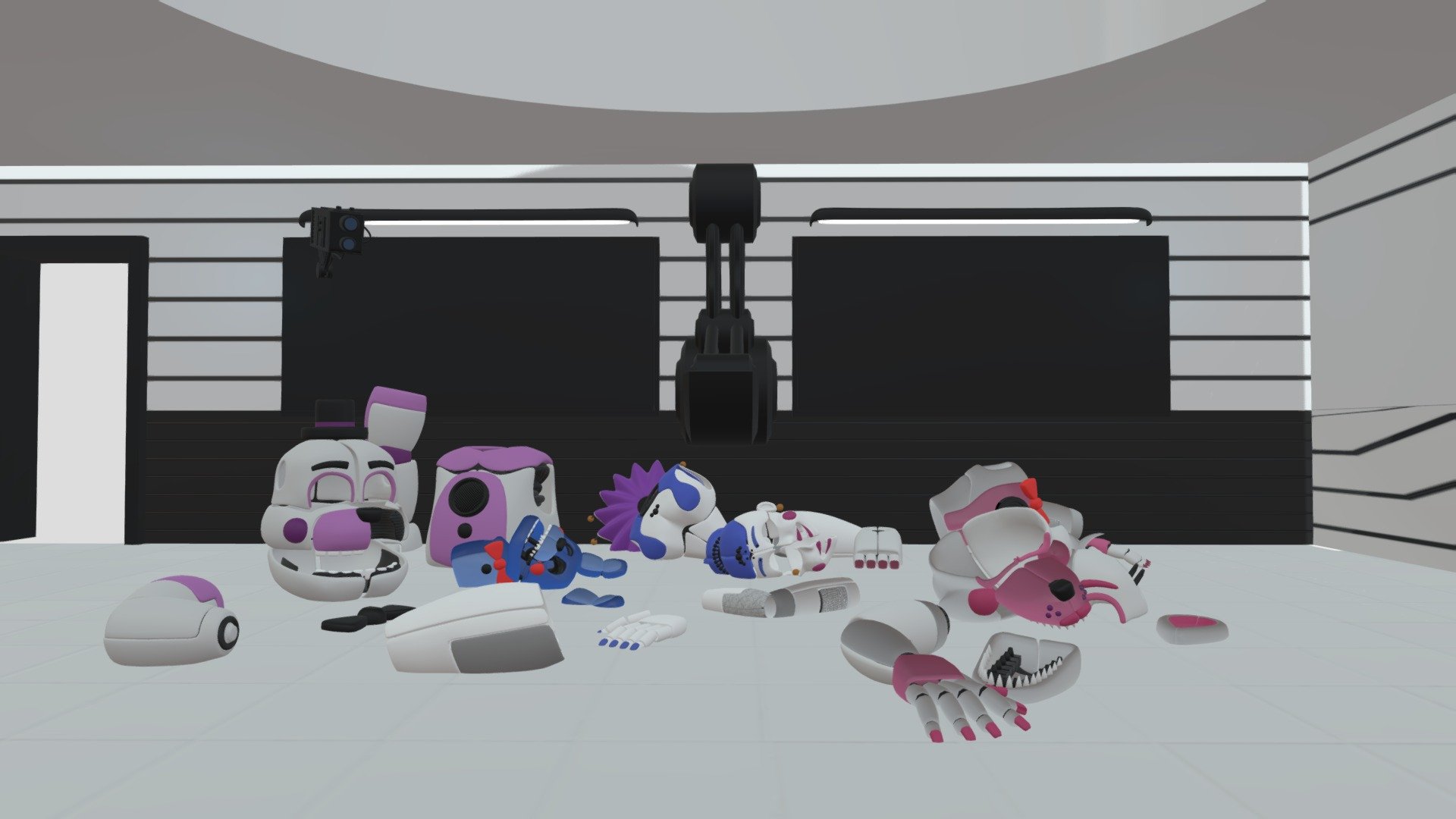 Scooping Room Map (Bit Untextured) - Download Free 3D model by Circus ...