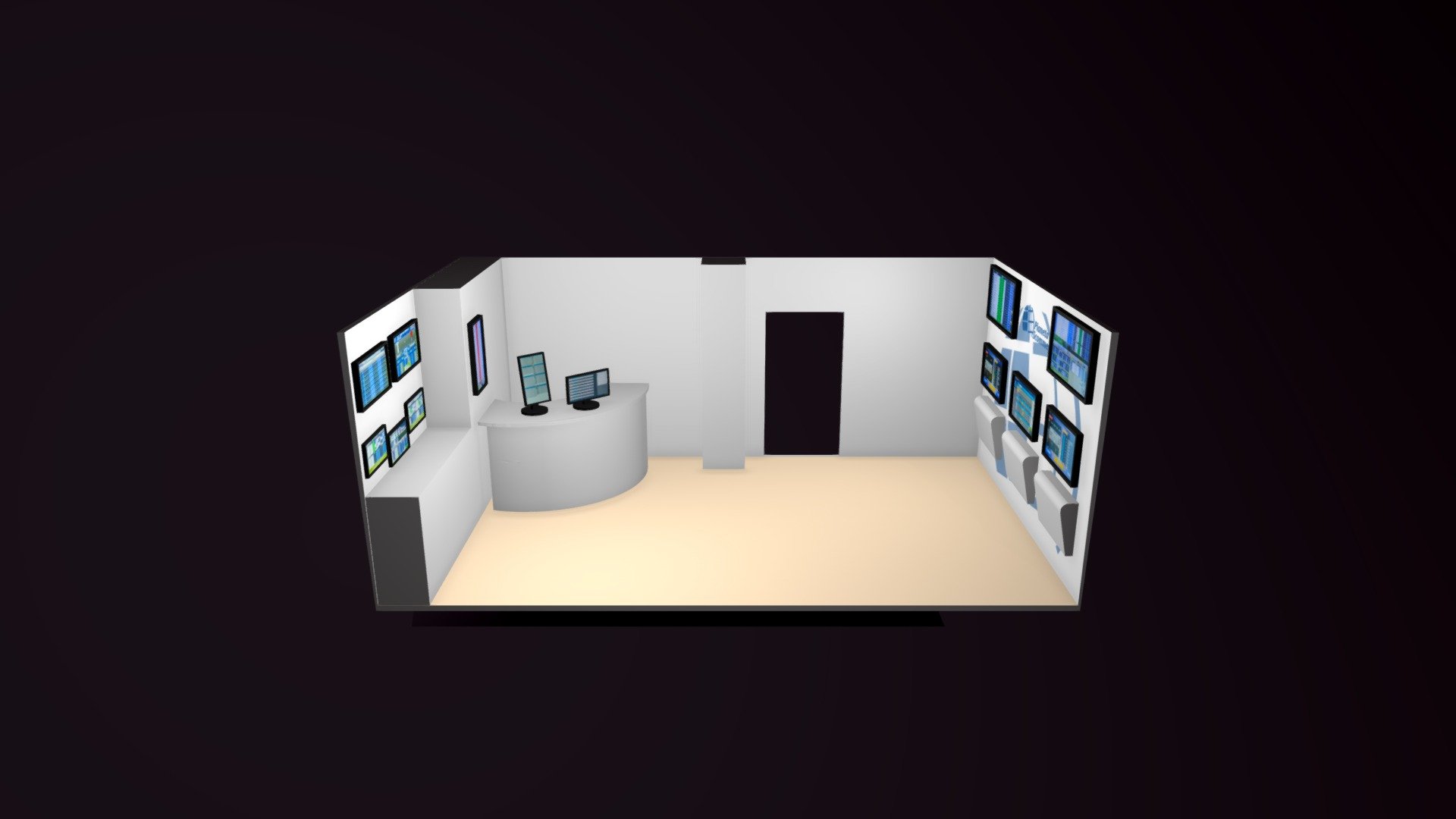 Sala Demo 3d - 3D model by Microgame [e414c86] - Sketchfab