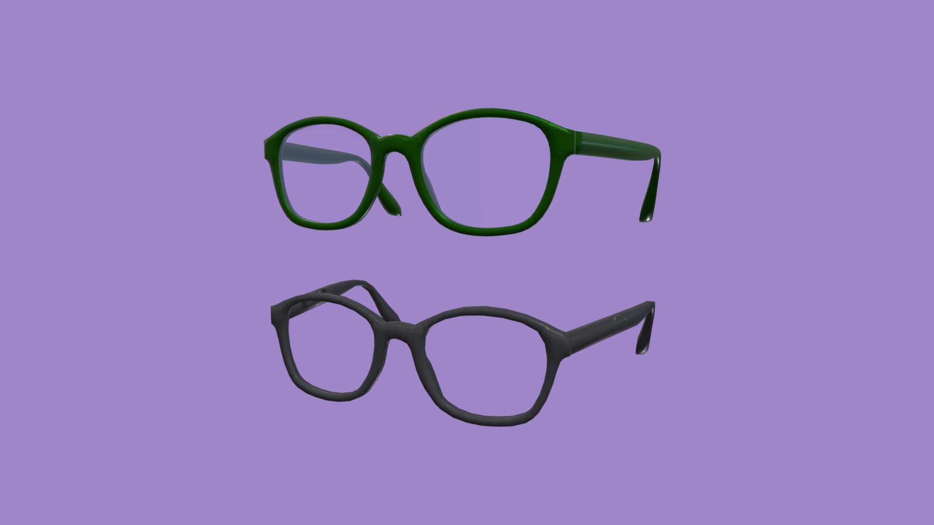 Wellington Full Rim Cell Frame Glasses#2 - 3D model by AG_ [e416677 ...