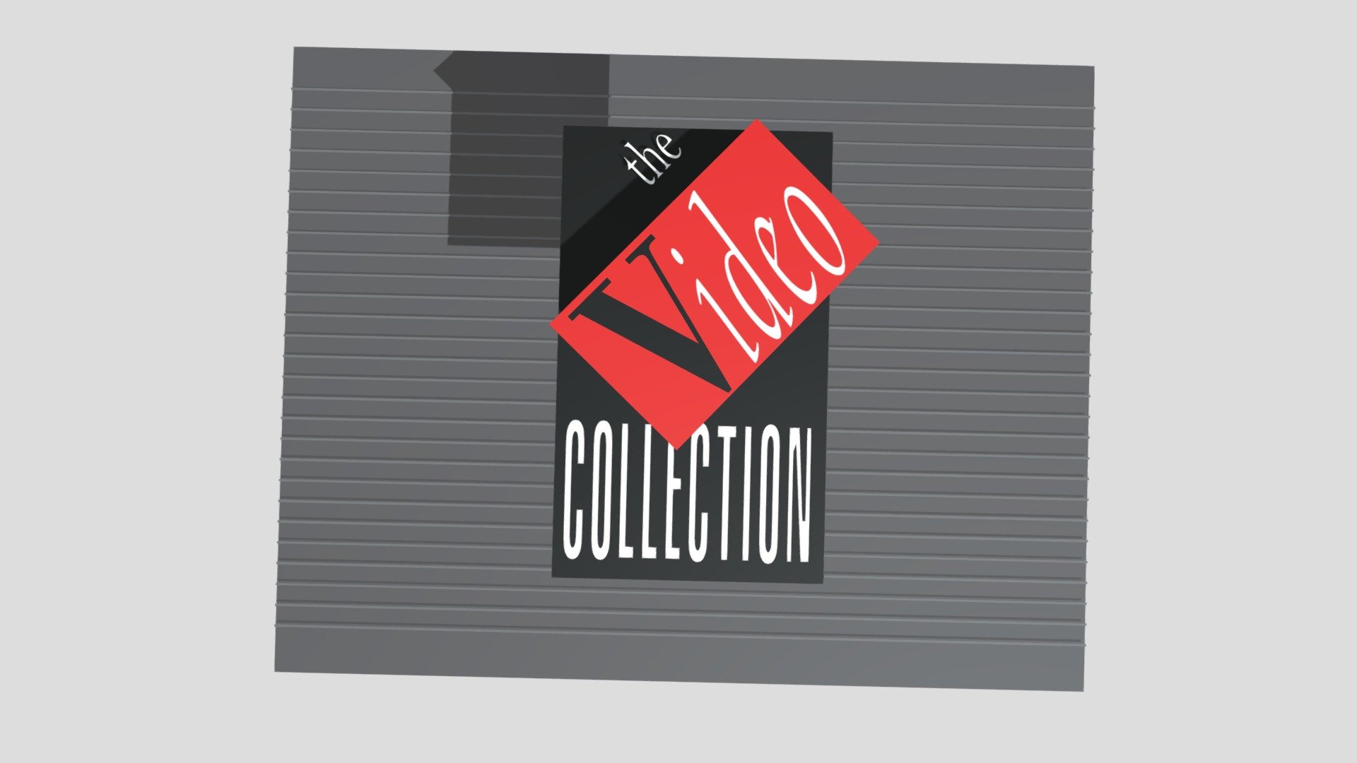 The Video Collection (1985-1989) Logo Remake - Download Free 3D model ...