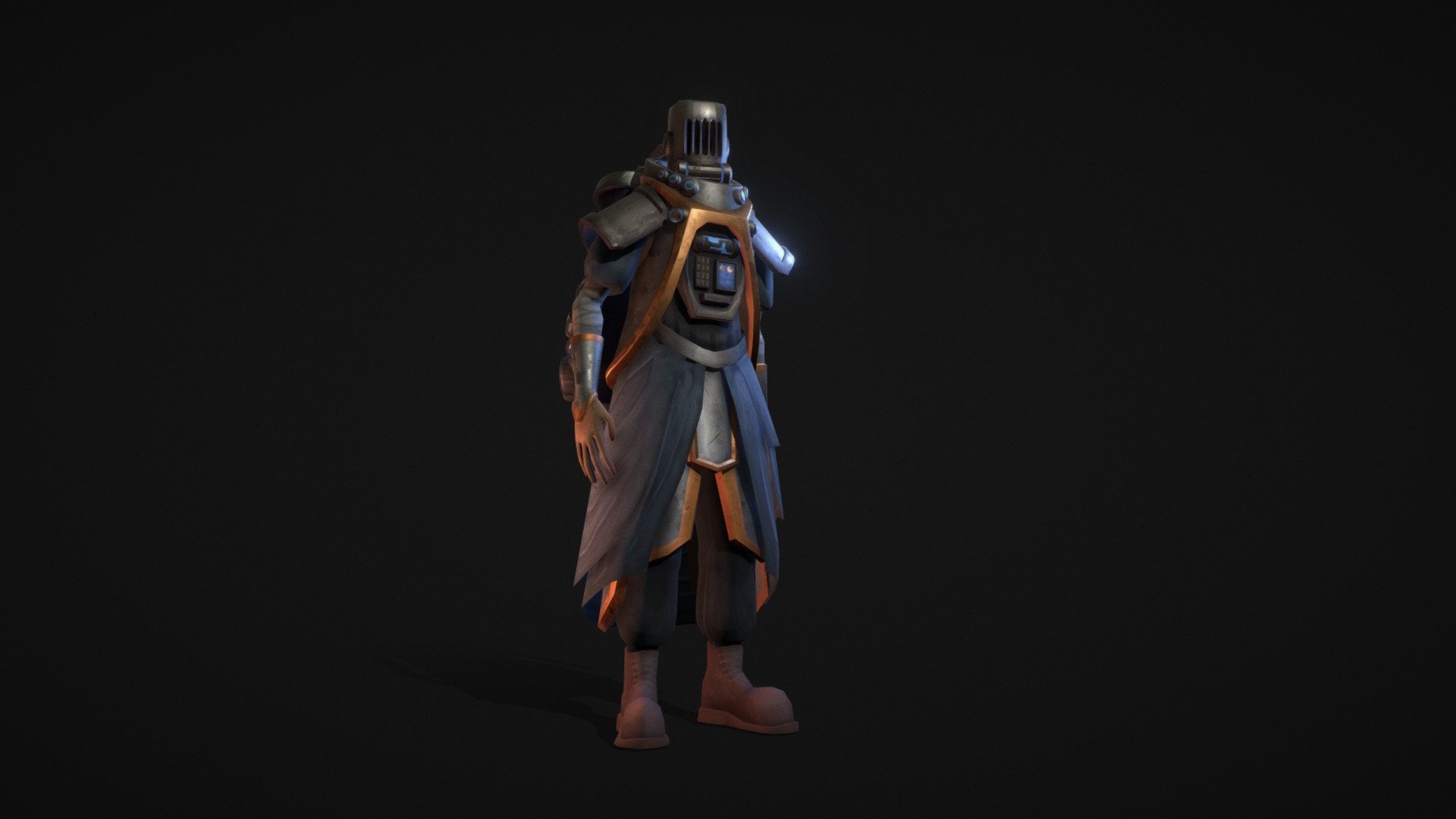 Space Nomad - 3D model by malte.gyllander [e416fa8] - Sketchfab
