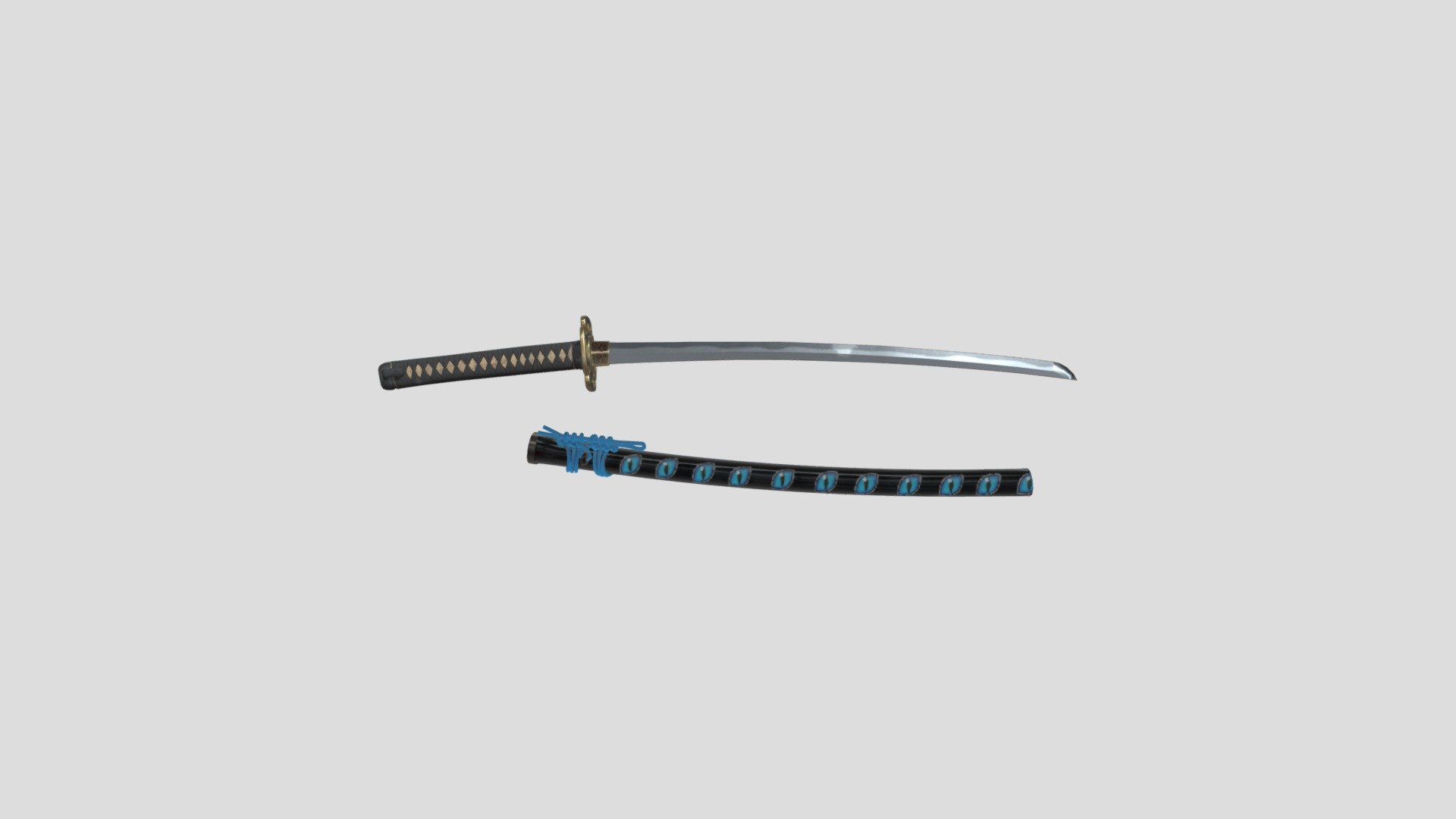 Katana - Download Free 3D model by mateusolivercrew [e4190af] - Sketchfab