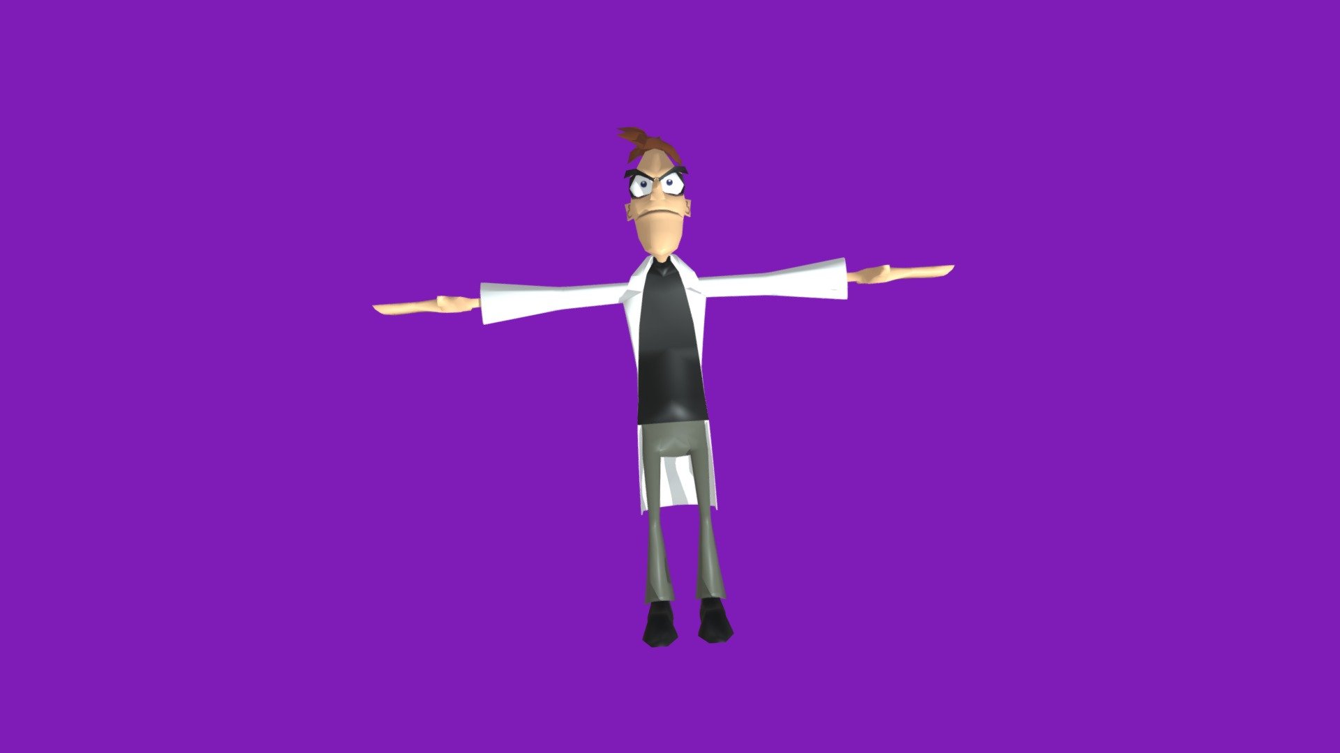 Dr. Heinz Doofenshmirtz, - Download Free 3D model by Dr. Heinz ...