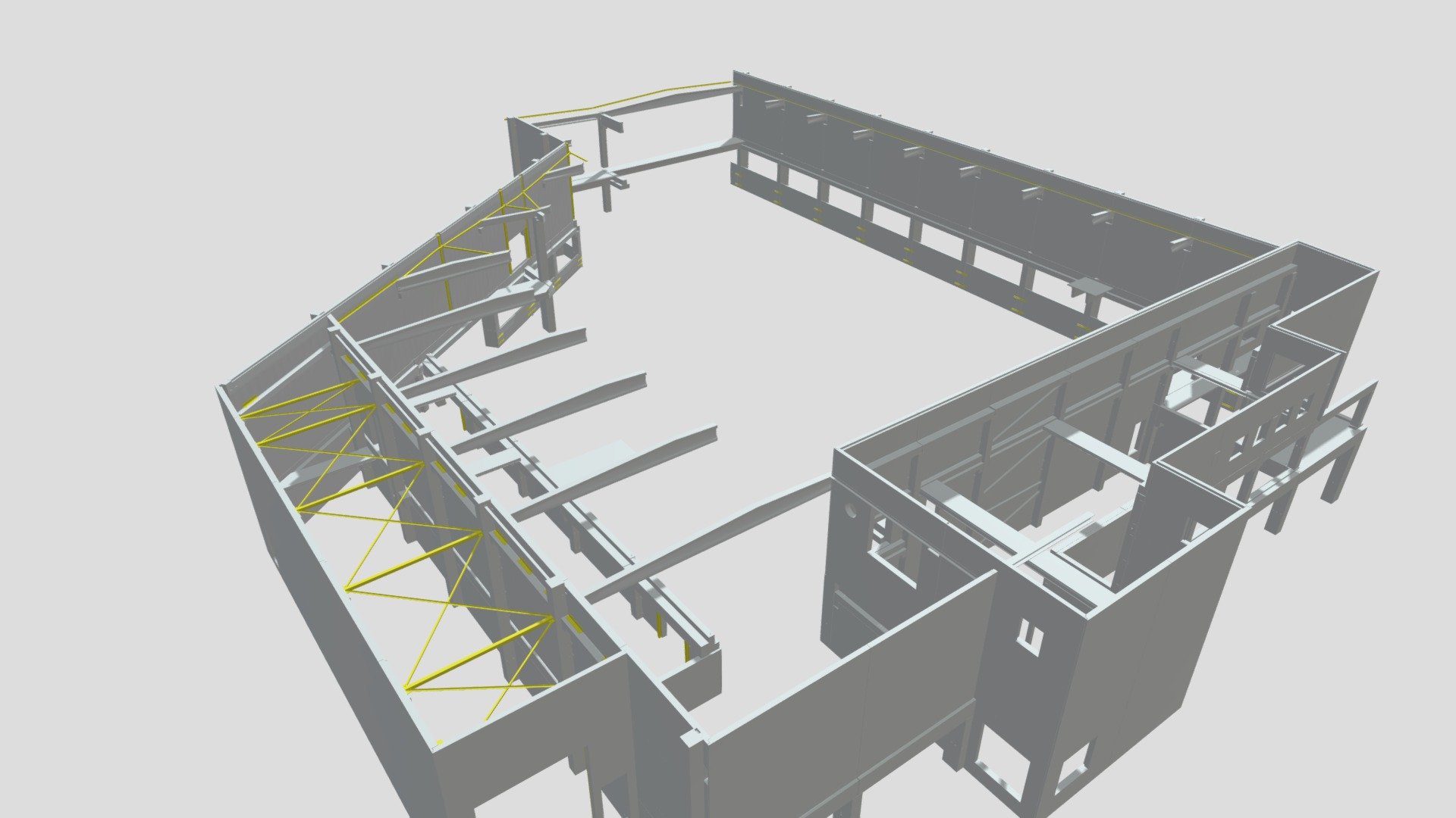 Colruyt Temse Fase 1-2 - 3D model by MWC-Claessen (@metaalwerken ...