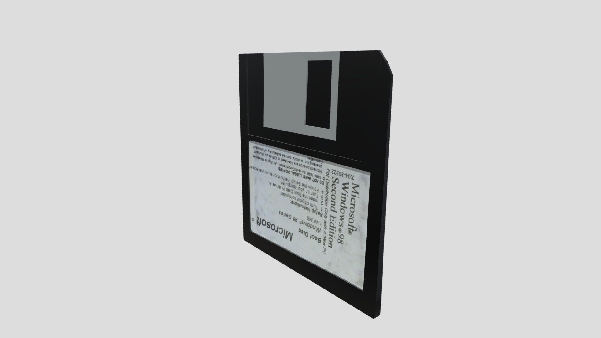 Floppy disk Windows 95 - Download Free 3D model by KotFilm X-Materials ...