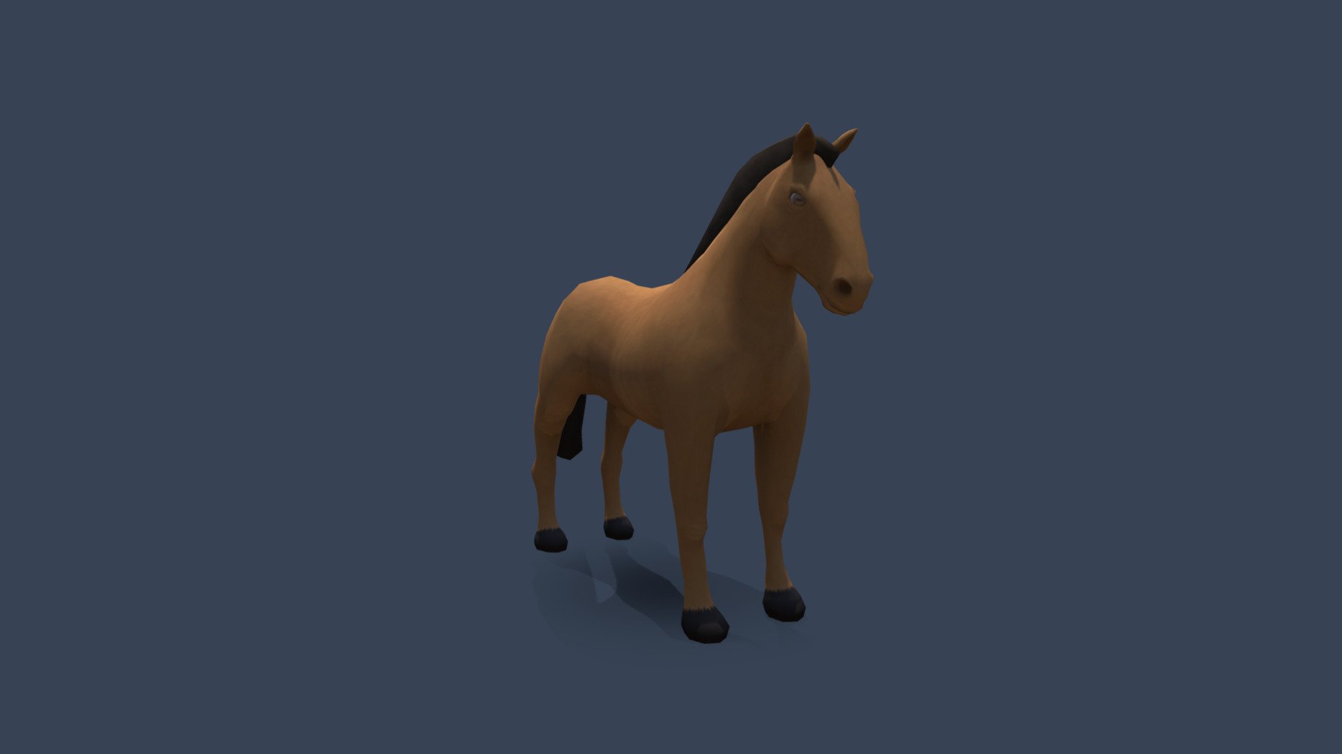 Stylized Horse - 3D model by João Francisco Rüdiger Verona (@jjim ...