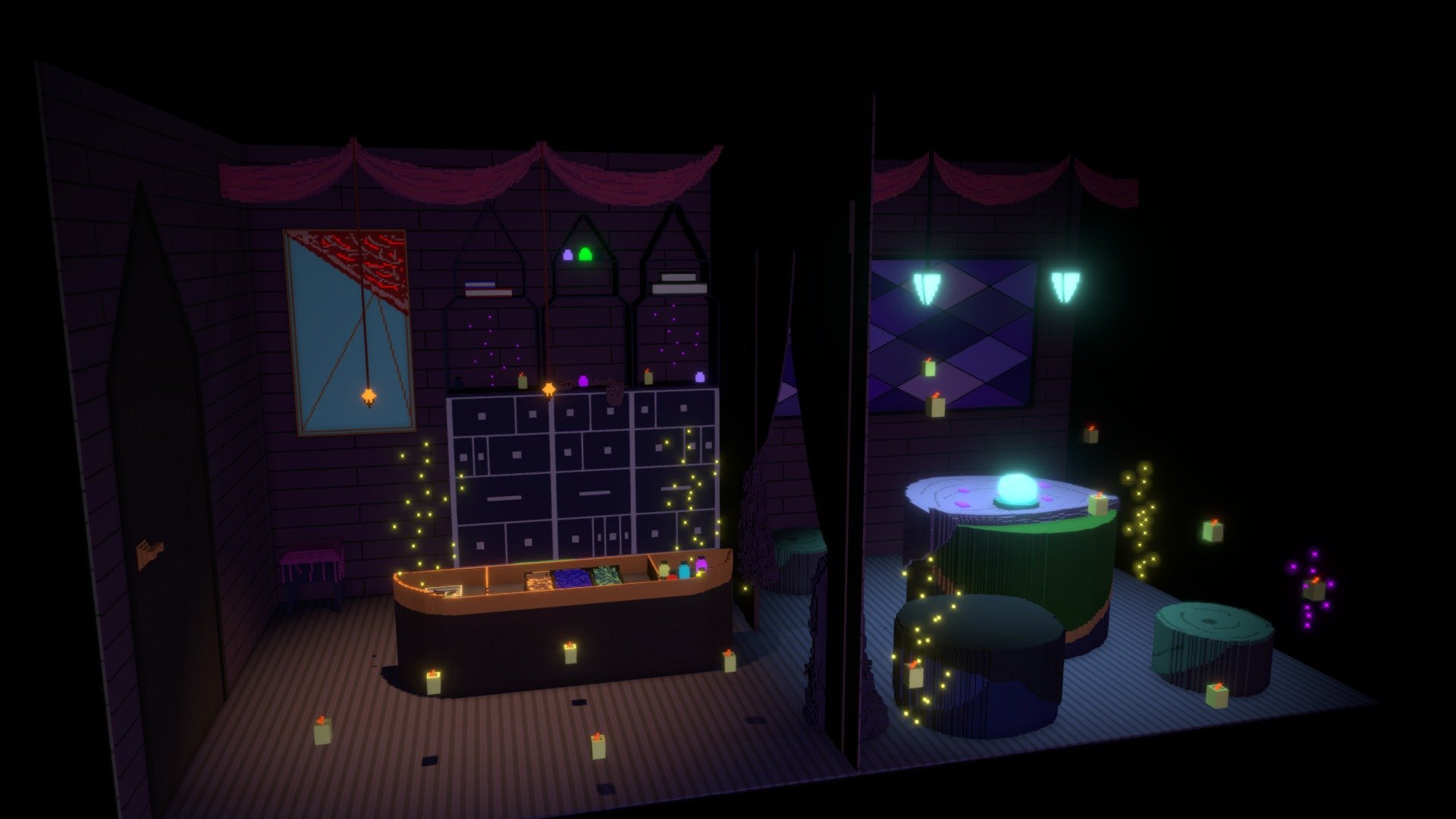 Asra's Shop - The Arcana - 3D model by LaylaKakapo [e41c491] - Sketchfab