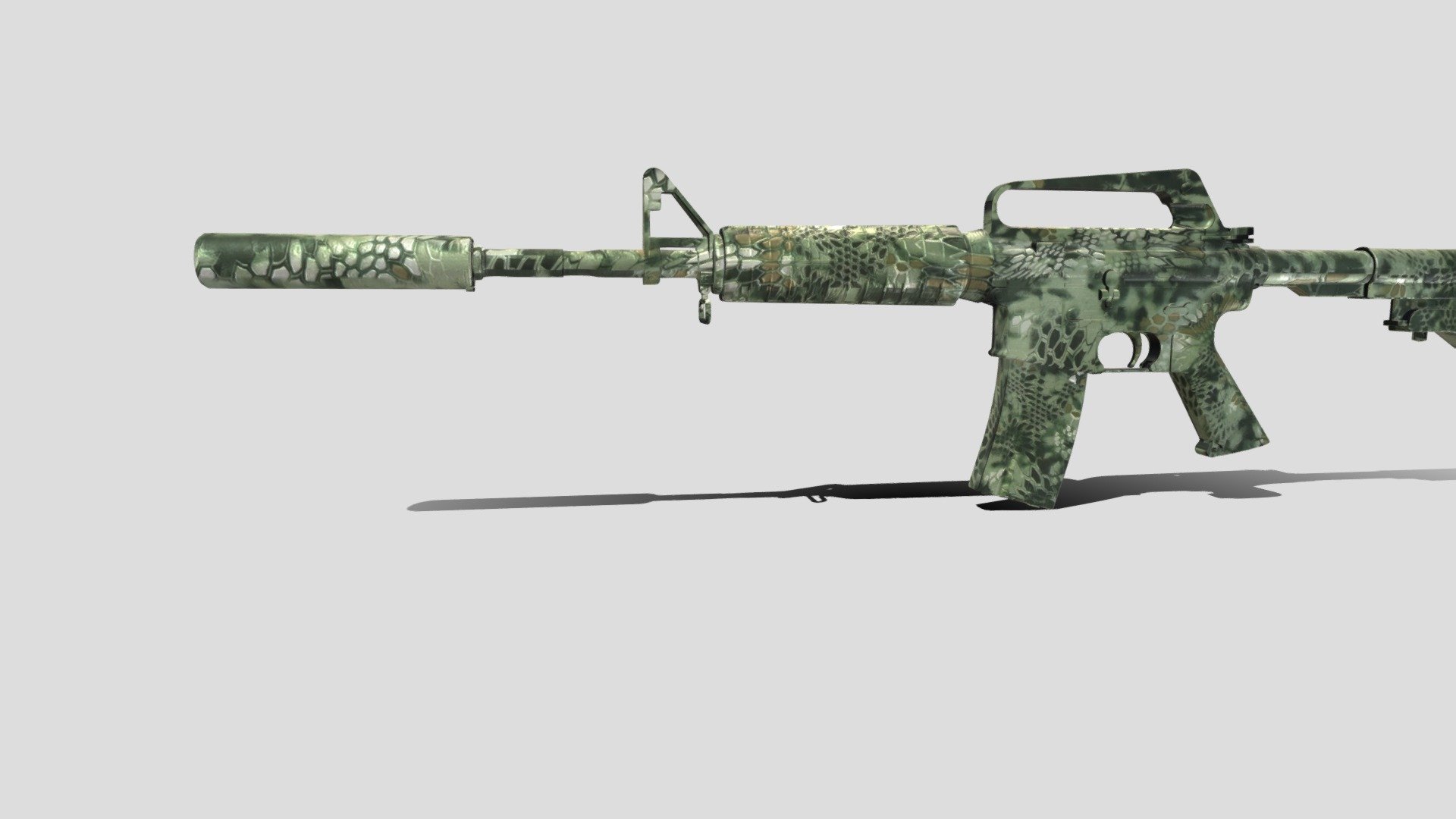 m4a1 CS2 - 3D model by bbgriha [e41d8ac] - Sketchfab
