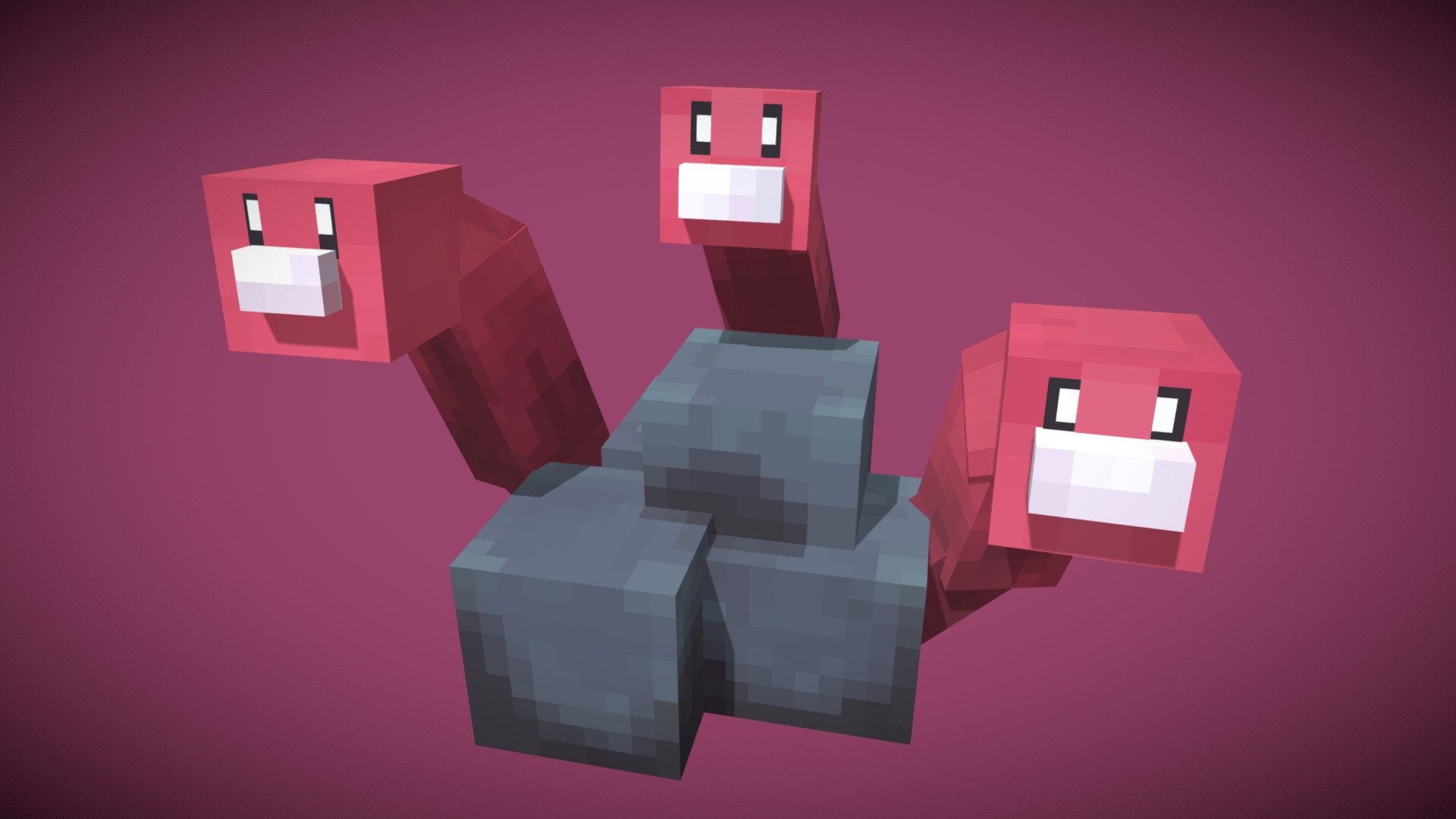 Wugtrio - Buy Royalty Free 3D model by Anamora (@Anamoraa) [e41e8b5 ...