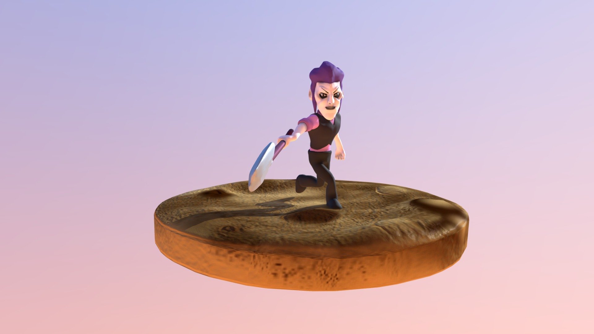 Realistic Mortis - Brawl Stars - 3D model by Xumas (@itsSamuu) [e41f0f2 ...