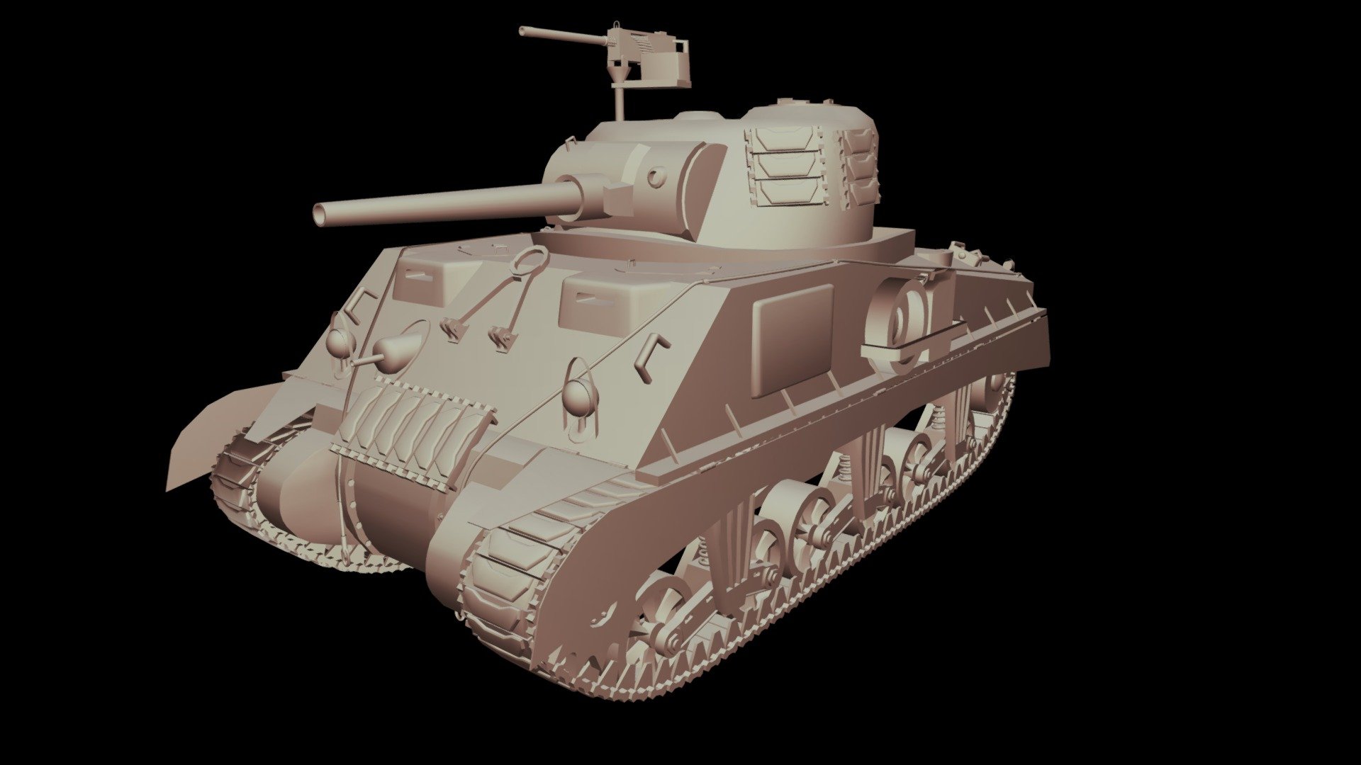 Sherman - Download Free 3D model by vtp (@wewrert) [e420810] - Sketchfab