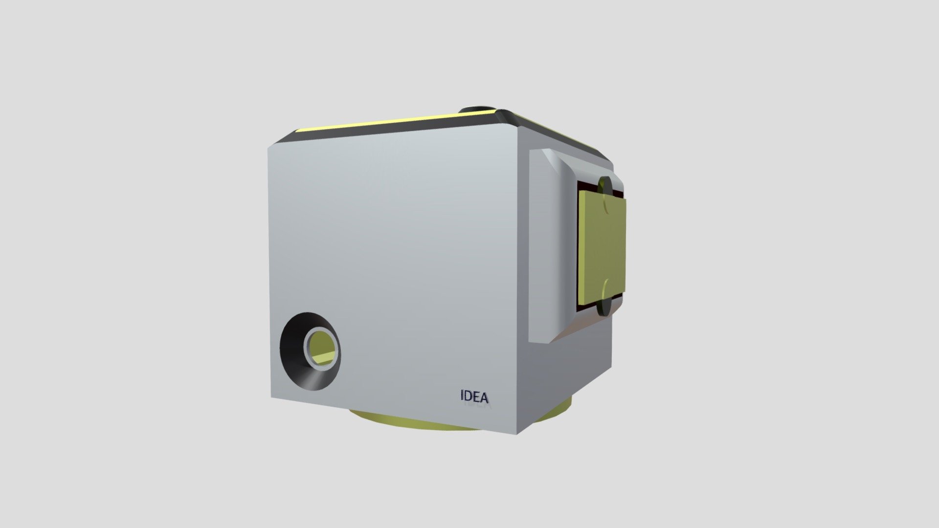Mini Computer IDEA-Bumblebee - 3D model by IDElectronics [e420b74 ...