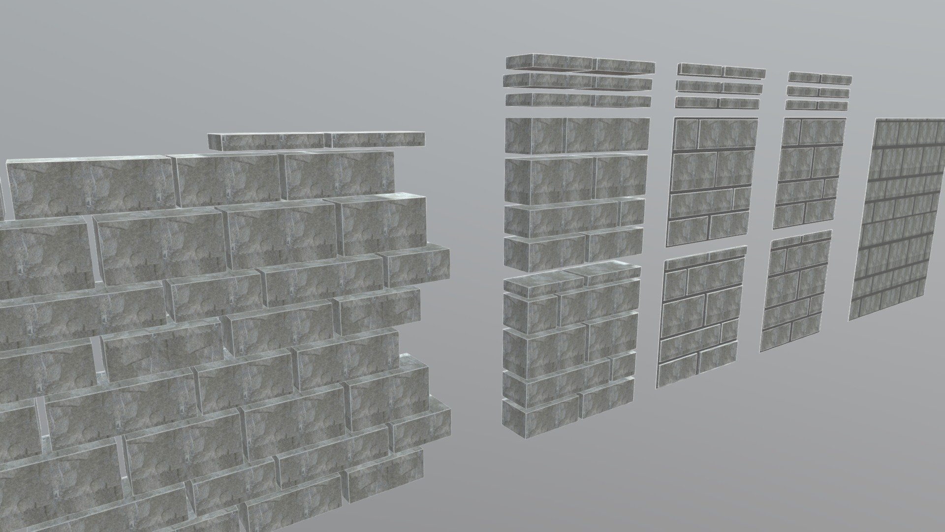 Wall Constructions - 3D model by STONE CURATORS (@stonecurators ...