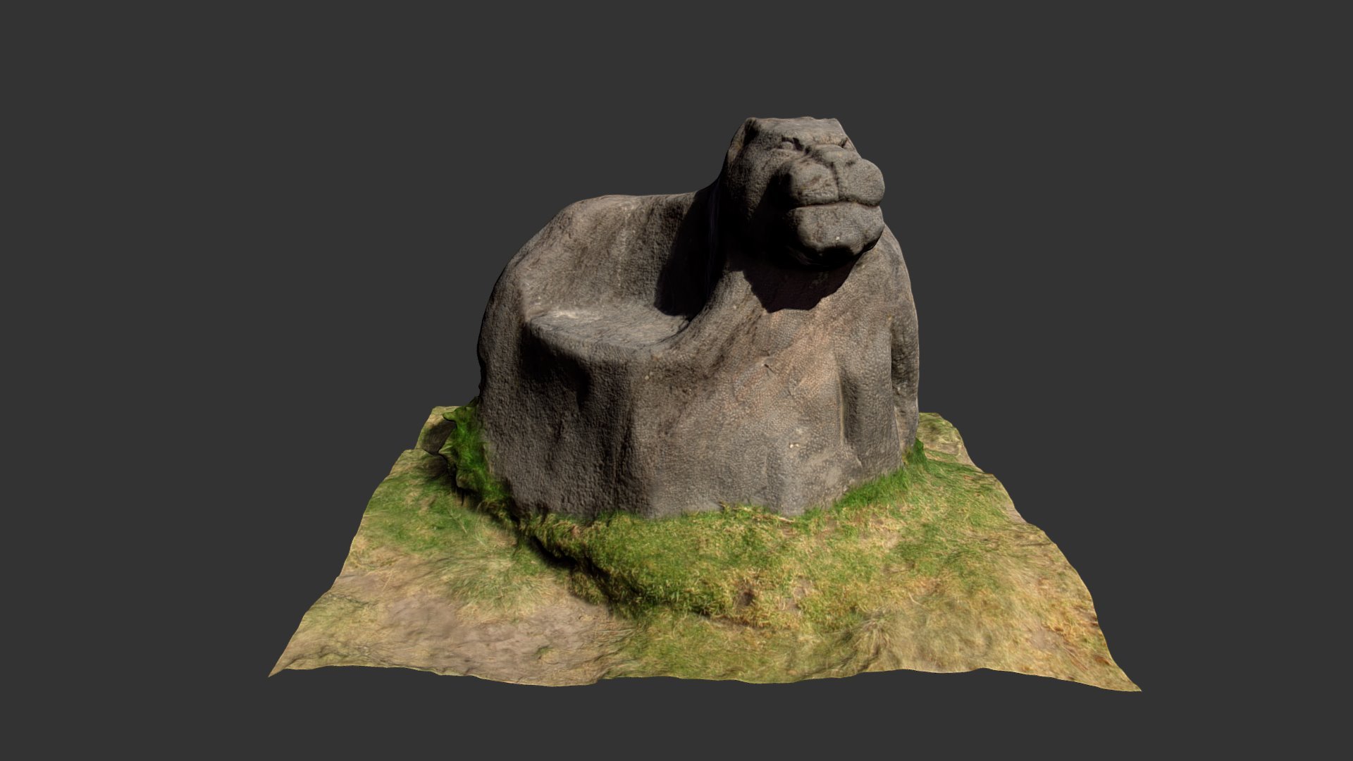 Inca Puma Chair - 3D model by William Feltz, MA (@WFeltz1) [e4236cf ...