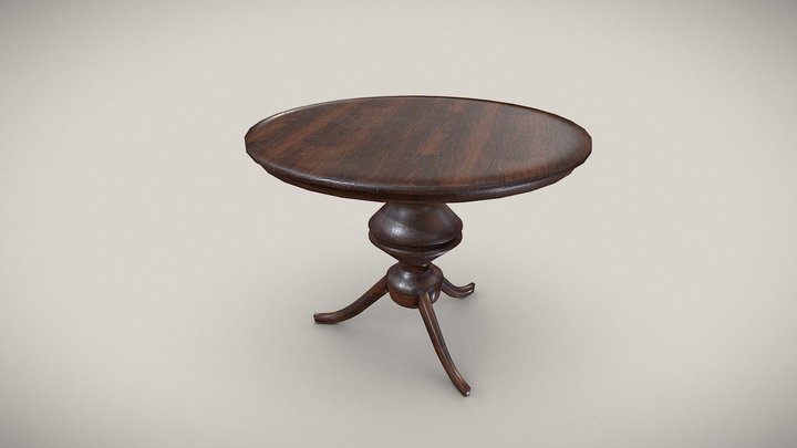 Round-table 3D models - Sketchfab