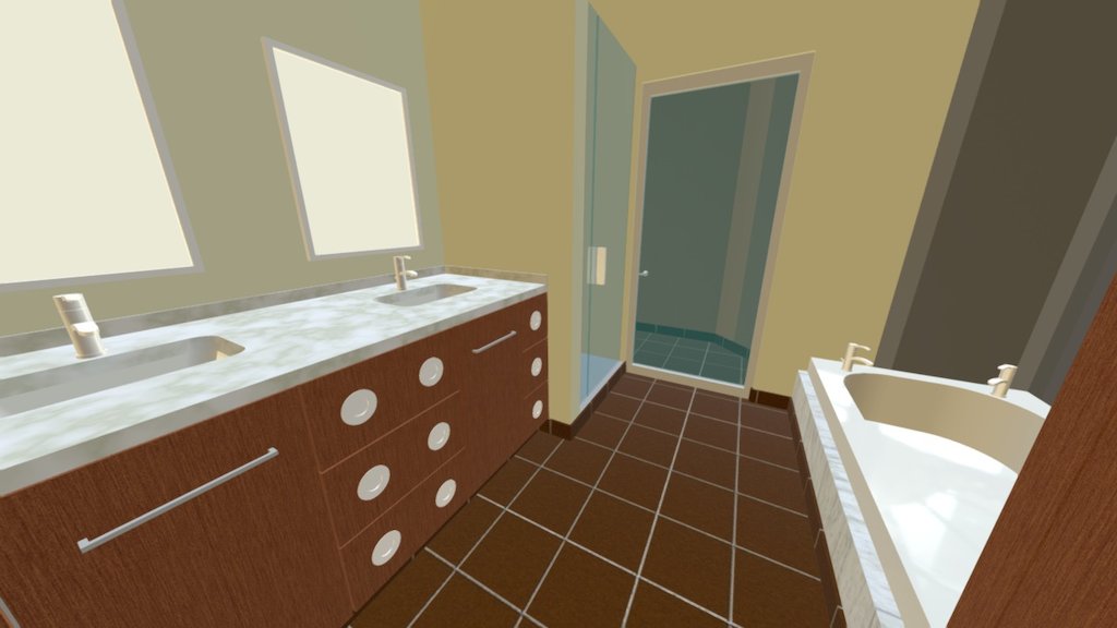 Sample Restroom - Download Free 3D model by SilverChen (@silverchen1727 ...