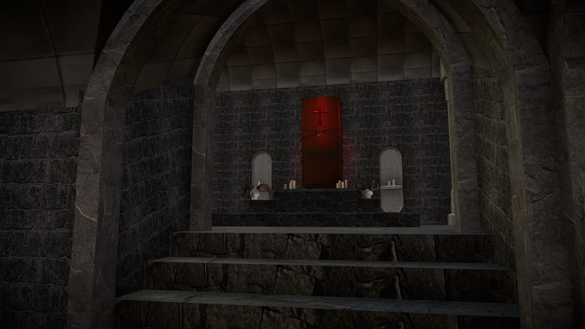 Dungeon - Download Free 3D model by Eduardo Oliveira (@DuduOliveira ...