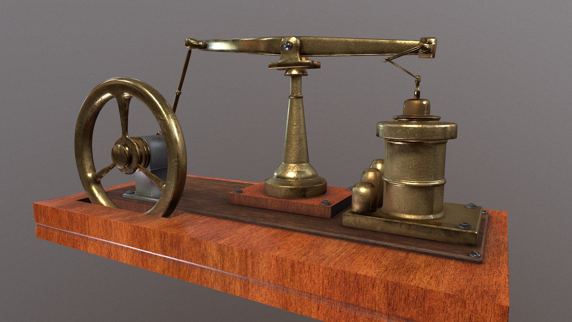 Tiny Steam Engine - 3D model by Nicola Ristagno (@NickFrame) [e42753d ...