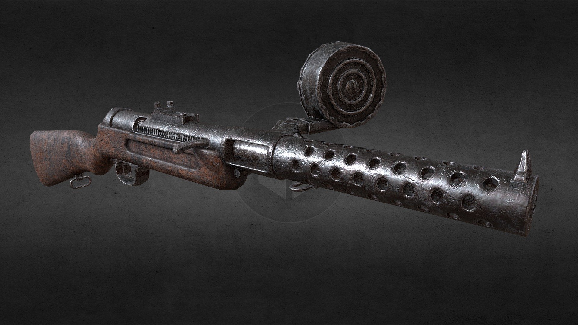 MP 18 Submachine Gun V2 - 3D model by DamnHowYallDoing (@CoolStuffYayyy ...
