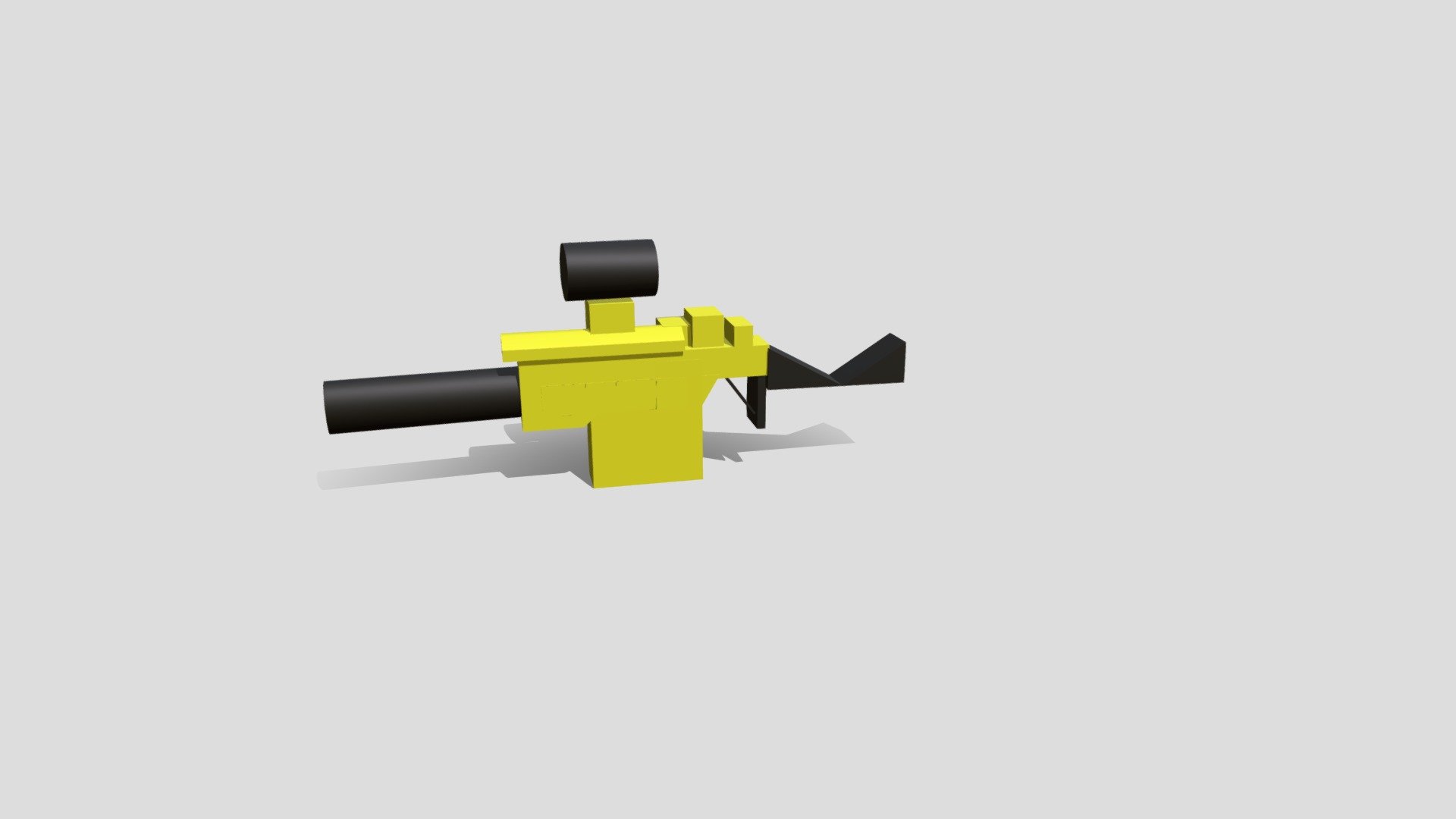 Gun Animated - Download Free 3D model by jimbob130114 [e427a34] - Sketchfab