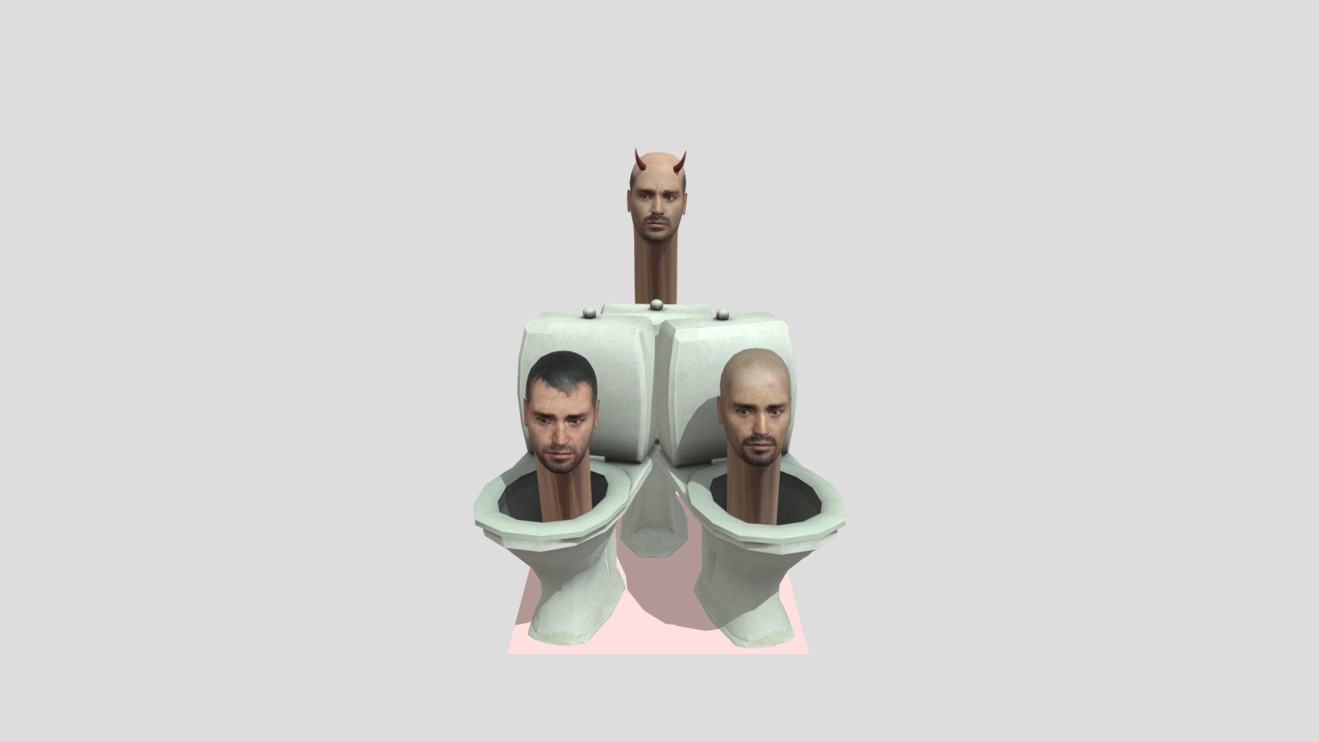 The triplets rig Prisma 3D - Download Free 3D model by Skibidi toilet ...