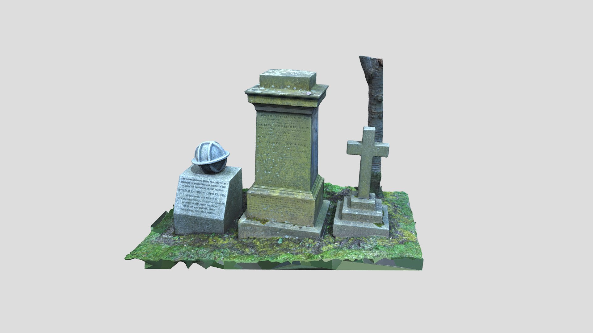 Glasgow Necropolis Set of Headstones - Download Free 3D model by teachingtechie [e42977b ...