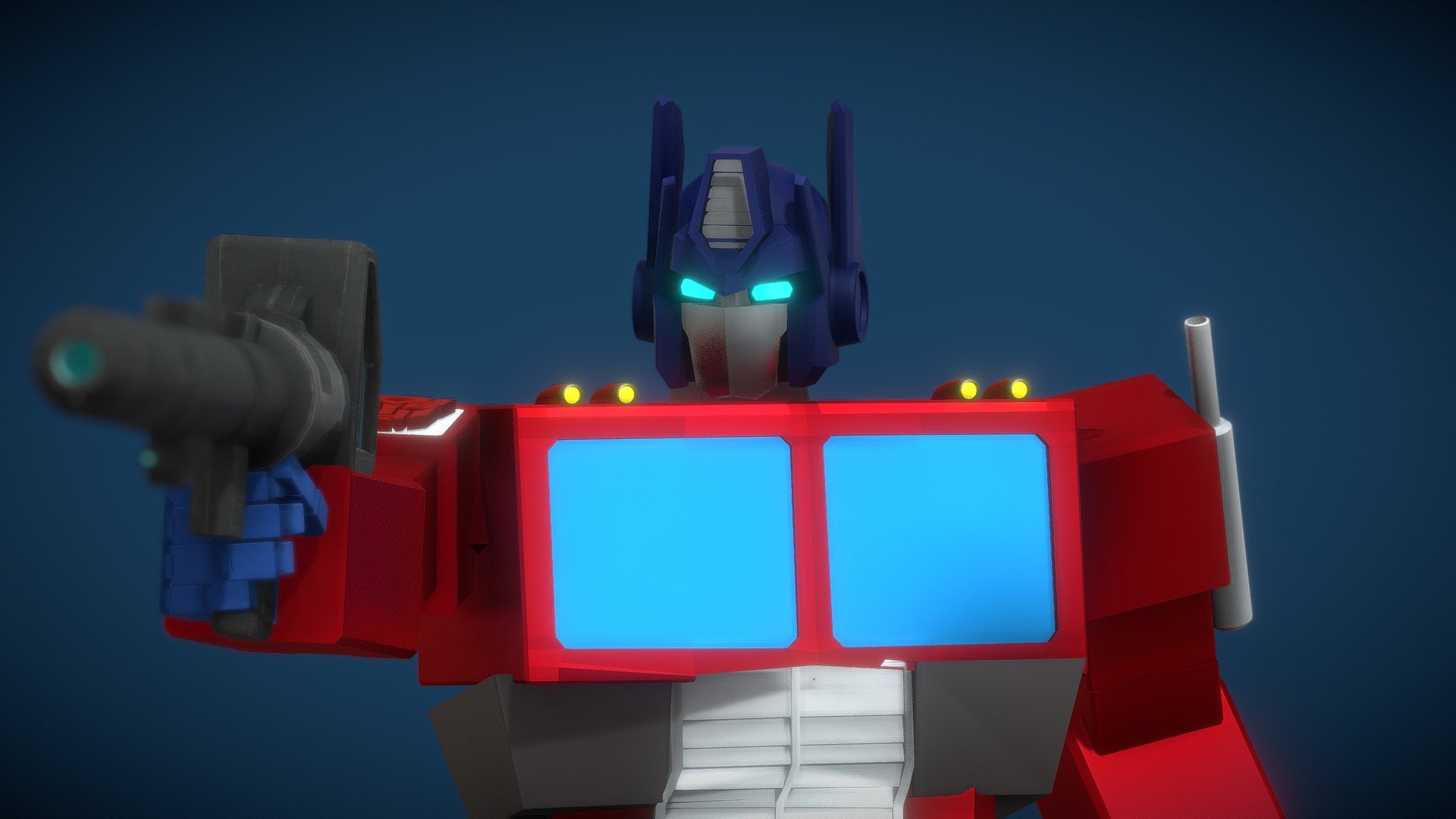 Optimus prime(FREE)(RIGGED) - Download Free 3D model by shamus ...