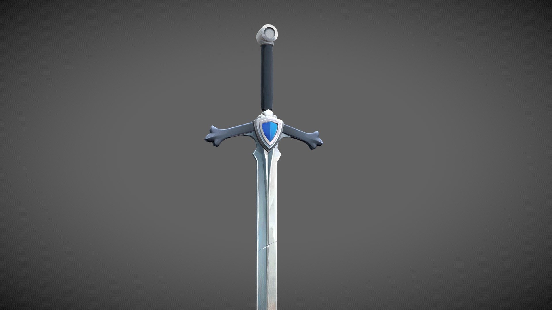Fantasy stylised sword - 3D model by 68MAAA [e42a1cc] - Sketchfab