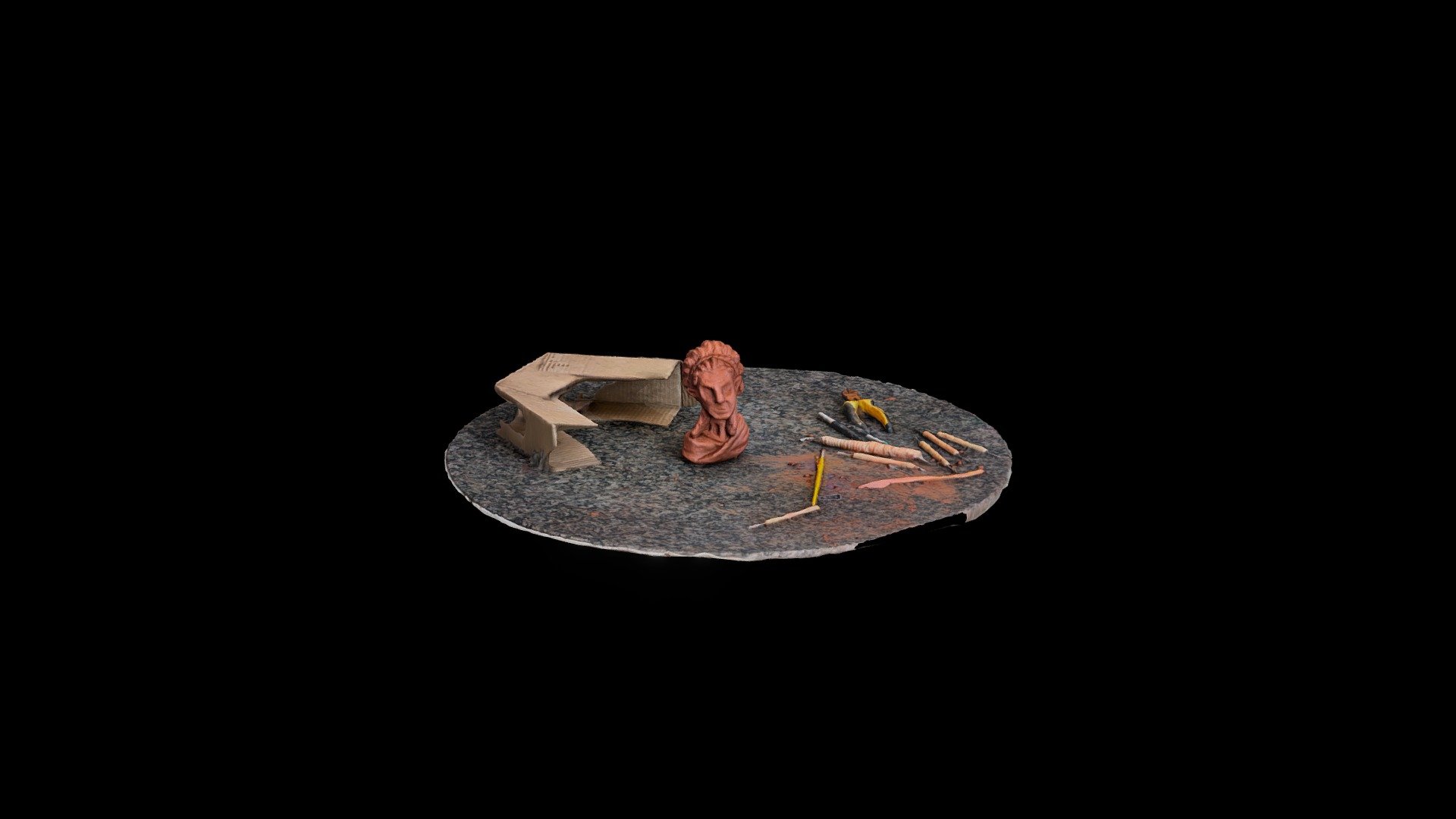 Clay sculpture - 3D model by Bento (@gostbento) [e42a5ca] - Sketchfab