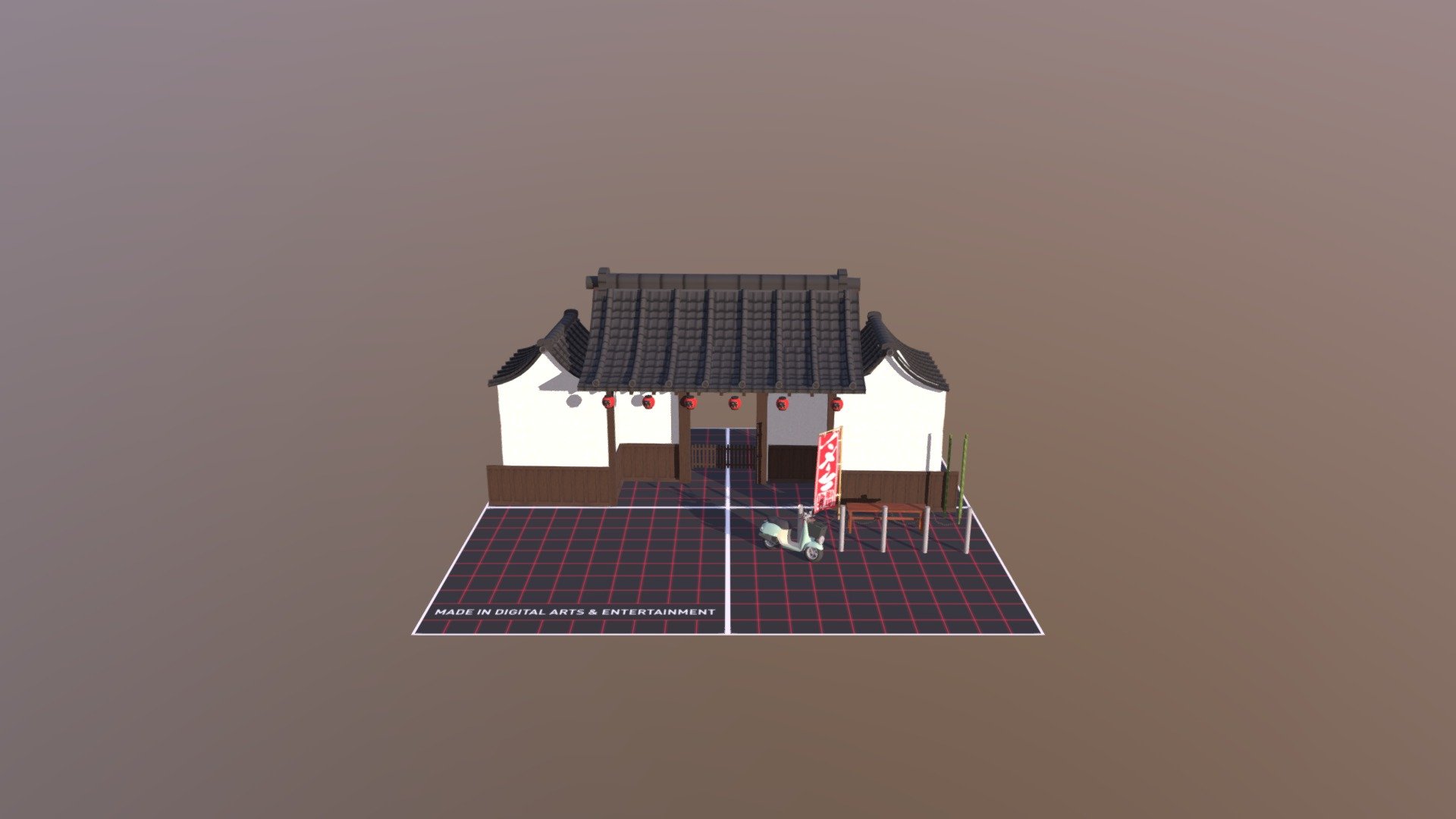 5 Prop Assignment Kyoto - 3D model by StefanieBuerger [e42b7ed] - Sketchfab
