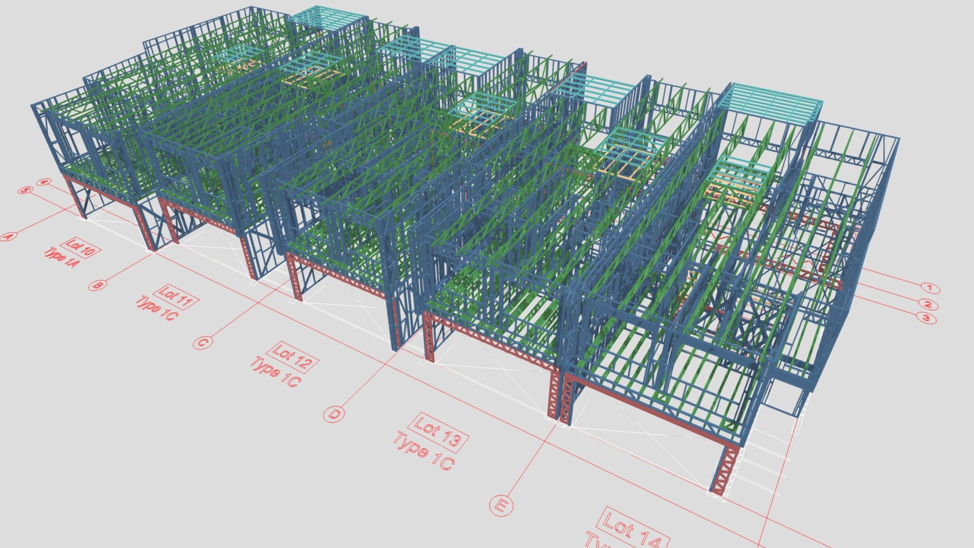 5099 - BUILDING 3 - 3D model by Australian Framing Solutions ...