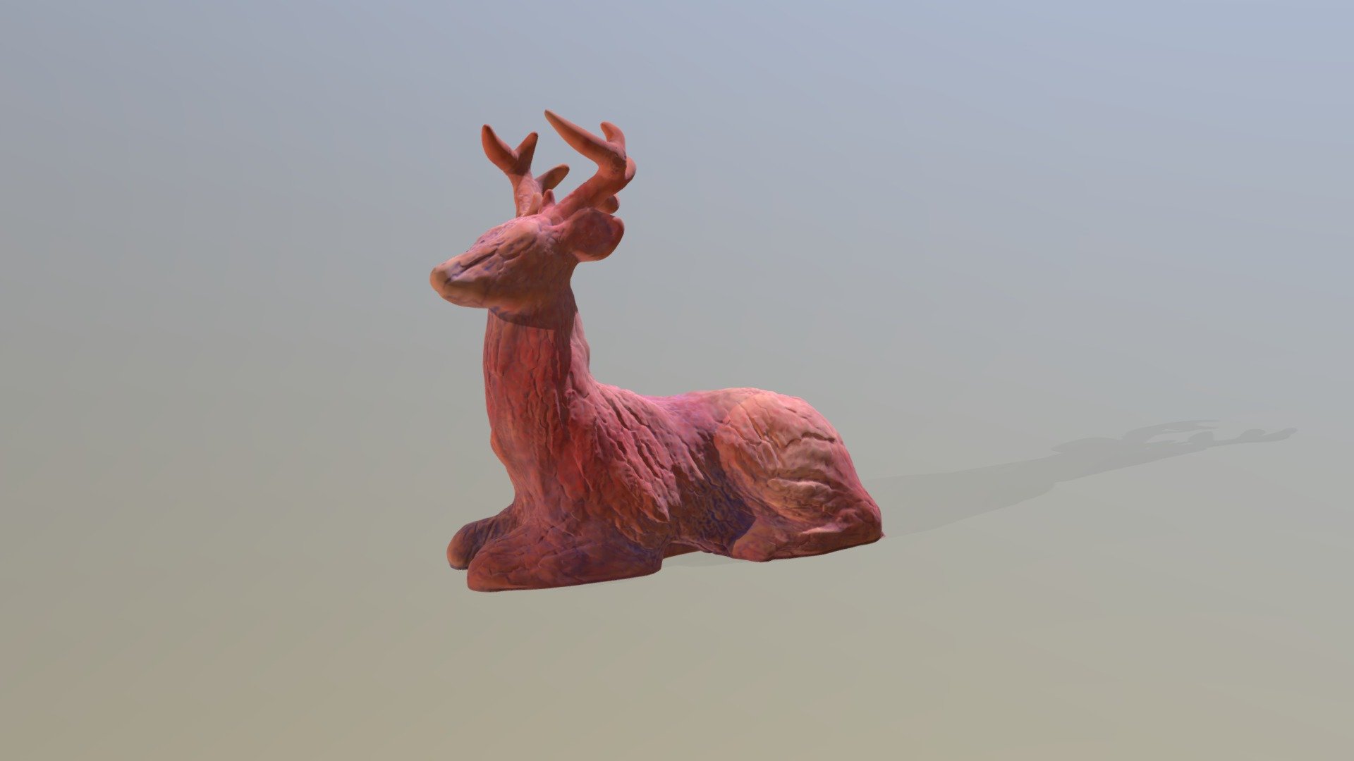 Animal Bench, Deer - 3D model by bourgoynestudio [e42e181] - Sketchfab