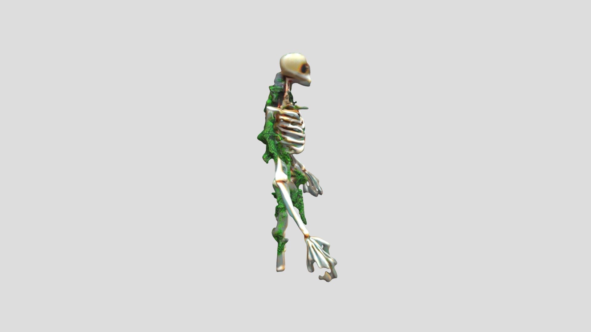 Forestbound Skeleton – Nature’s Sentinel - Download Free 3D model by ...
