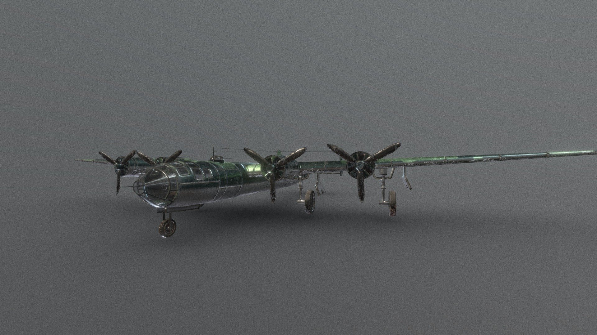 ME 264 (Amerikabomber) - 3D model by ducviet123 [e42fa77] - Sketchfab