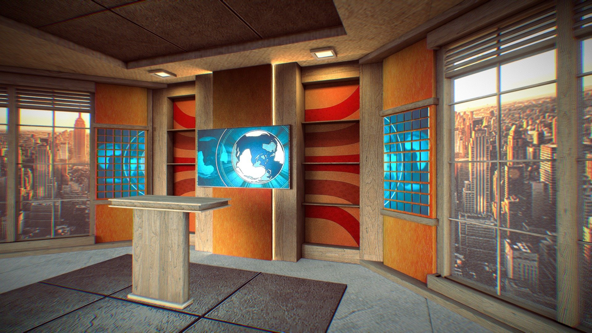 Studio Scene - 3D model by 7PLUS [e42ffac] - Sketchfab