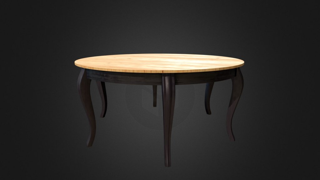 Round Table Wip #1 - 3D model by Adam Crockett (@adamcrockett) [e4308f0 ...