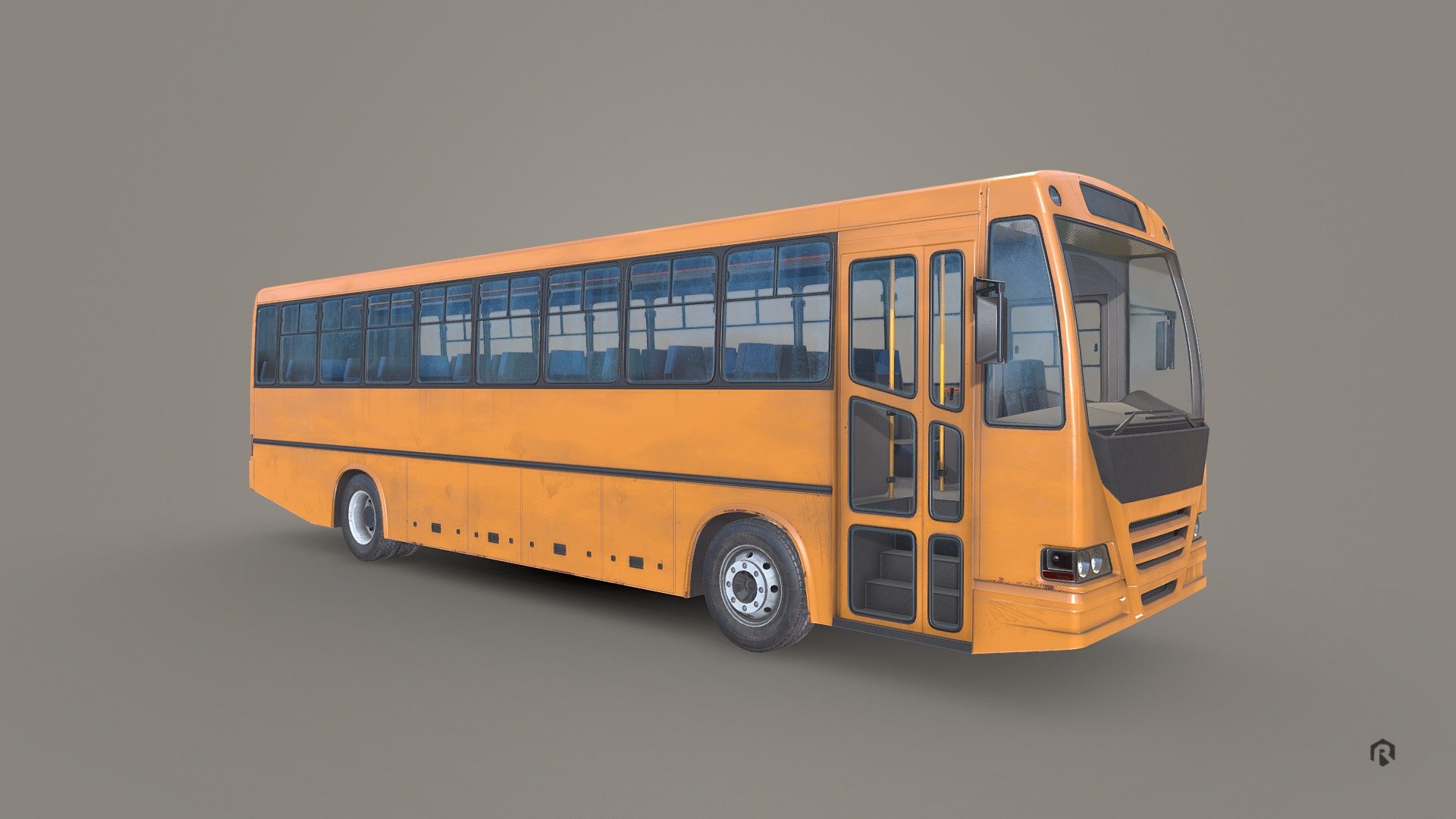City Bus - Buy Royalty Free 3D model by Rescue3D Assets (@rescue3d ...