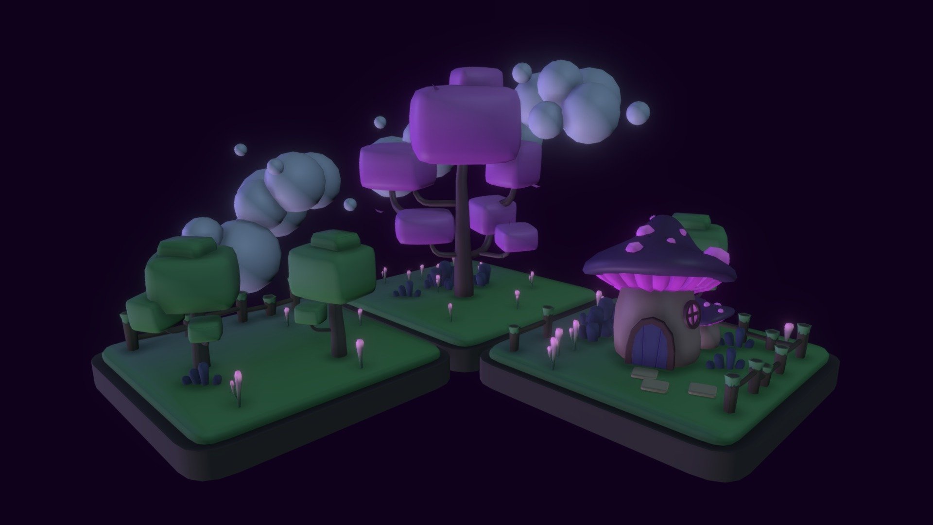 Enviroment Night - 3D model by Carl (@carleid) [e432035] - Sketchfab