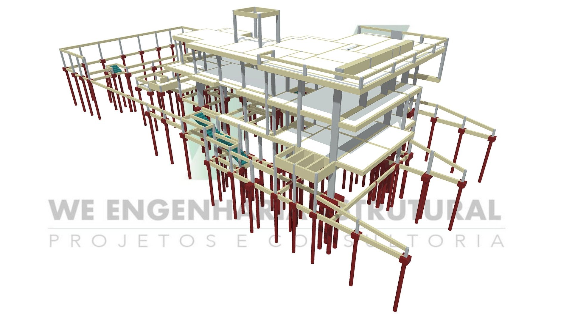 3D Estrutural OL - 3D model by WE Engenharia (@weengenharia) [e4321a9 ...