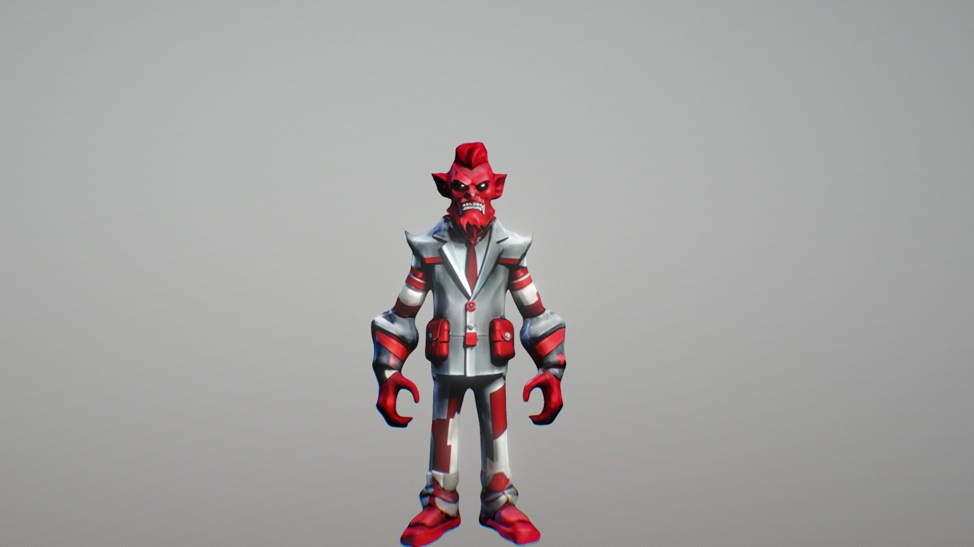 Demon Detective - 3D model by B4M1CH [e4327c2] - Sketchfab