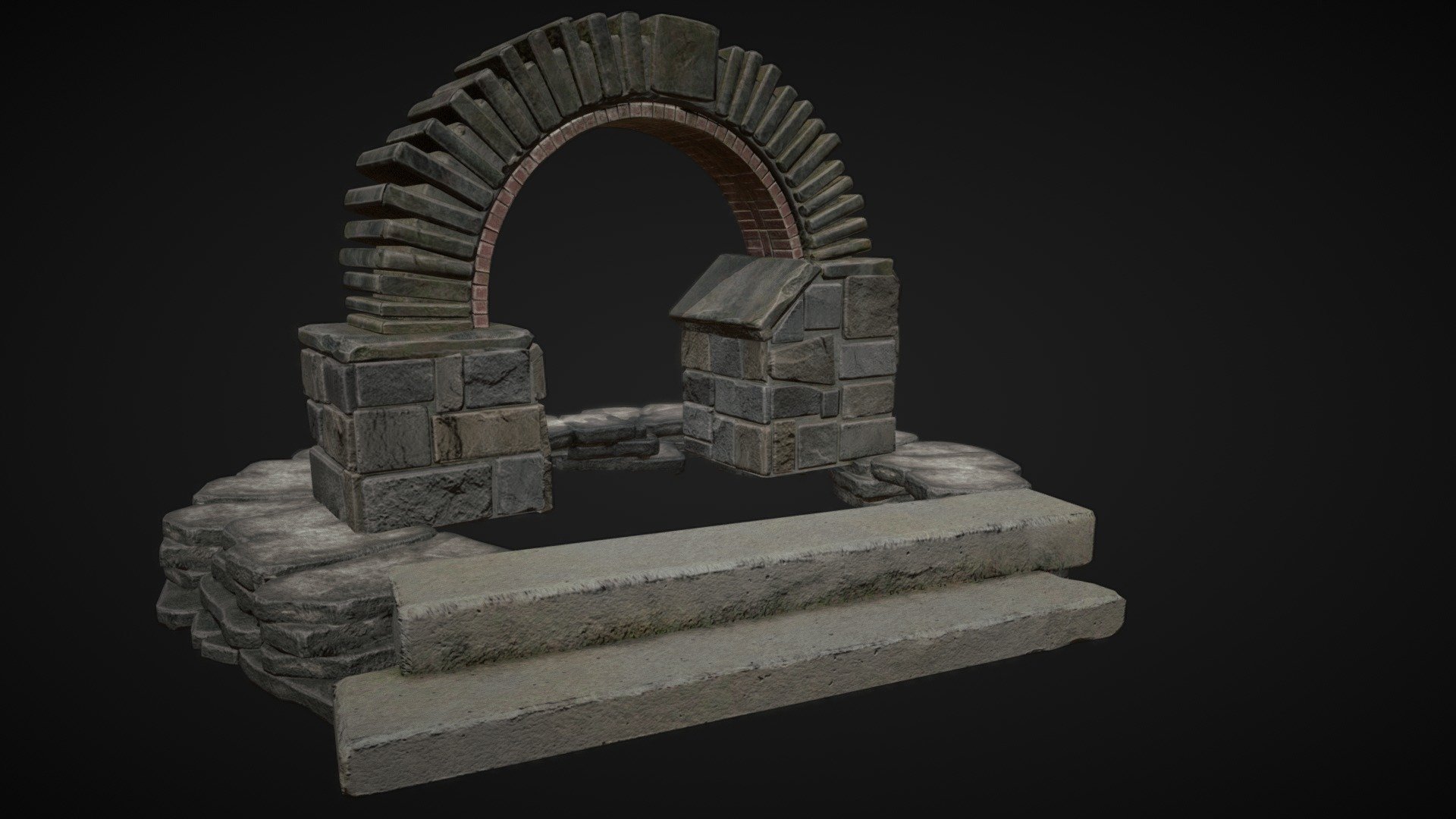 Archway - 3D model by JonathanHolloway [e4369da] - Sketchfab