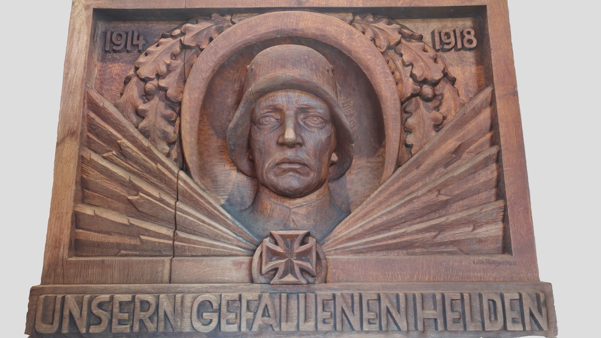 WW1 German memorial - 3D model by Photogrammetry guy (@Scan.guy ...