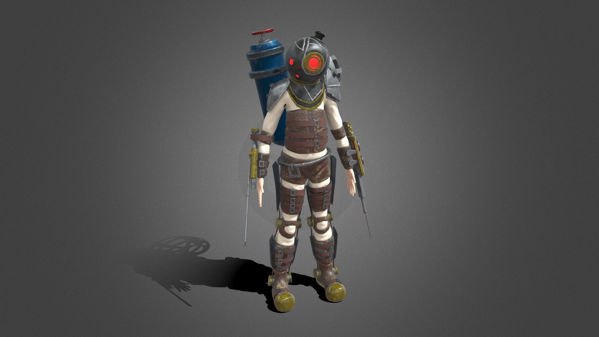 Big Sister the Bioshock 2 - 3D model by FacundoGerboles [e439863 ...