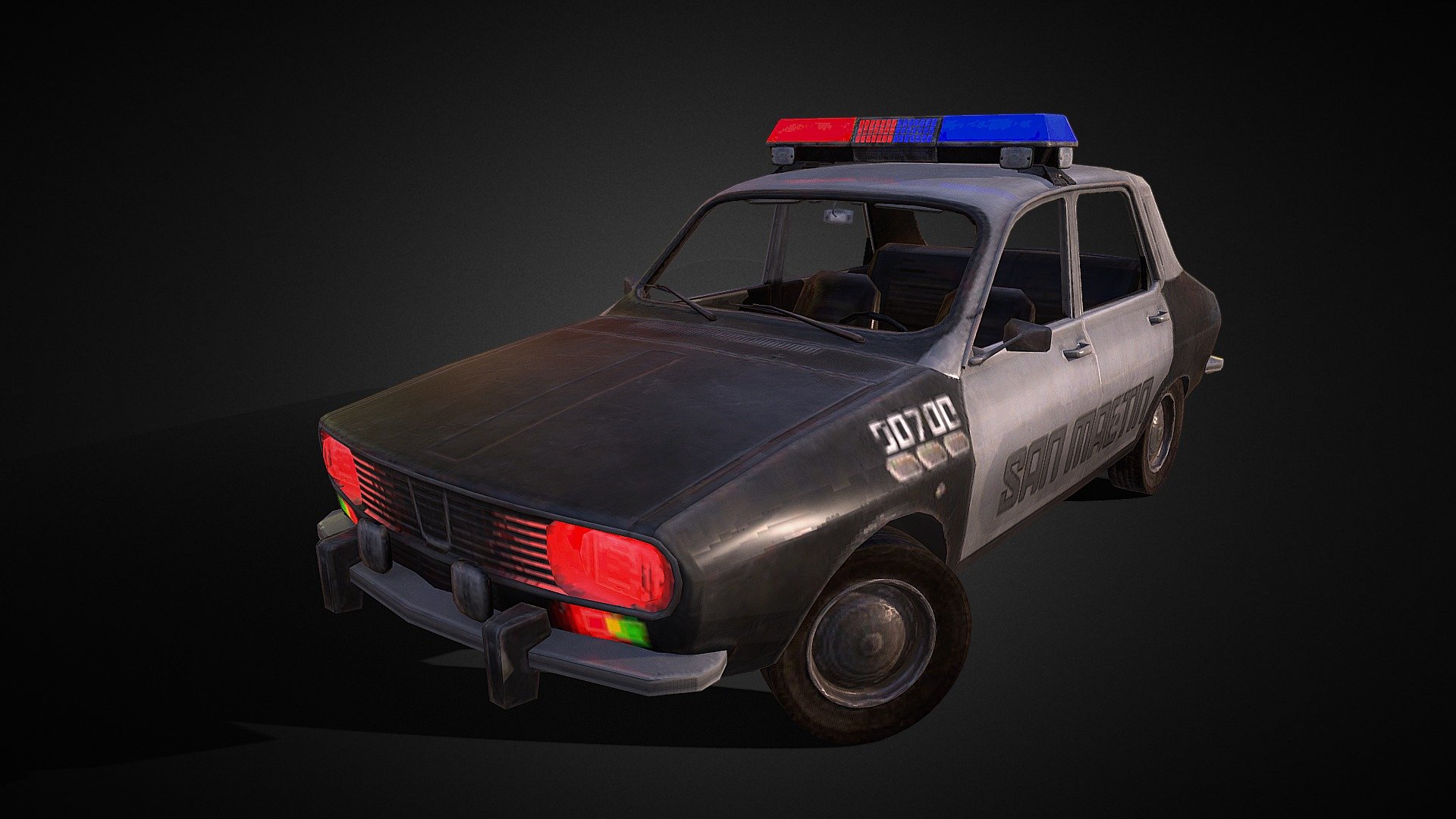 PUBG Mobile - Police Car - 3D model by Falah (@falah01) [e439a7a ...