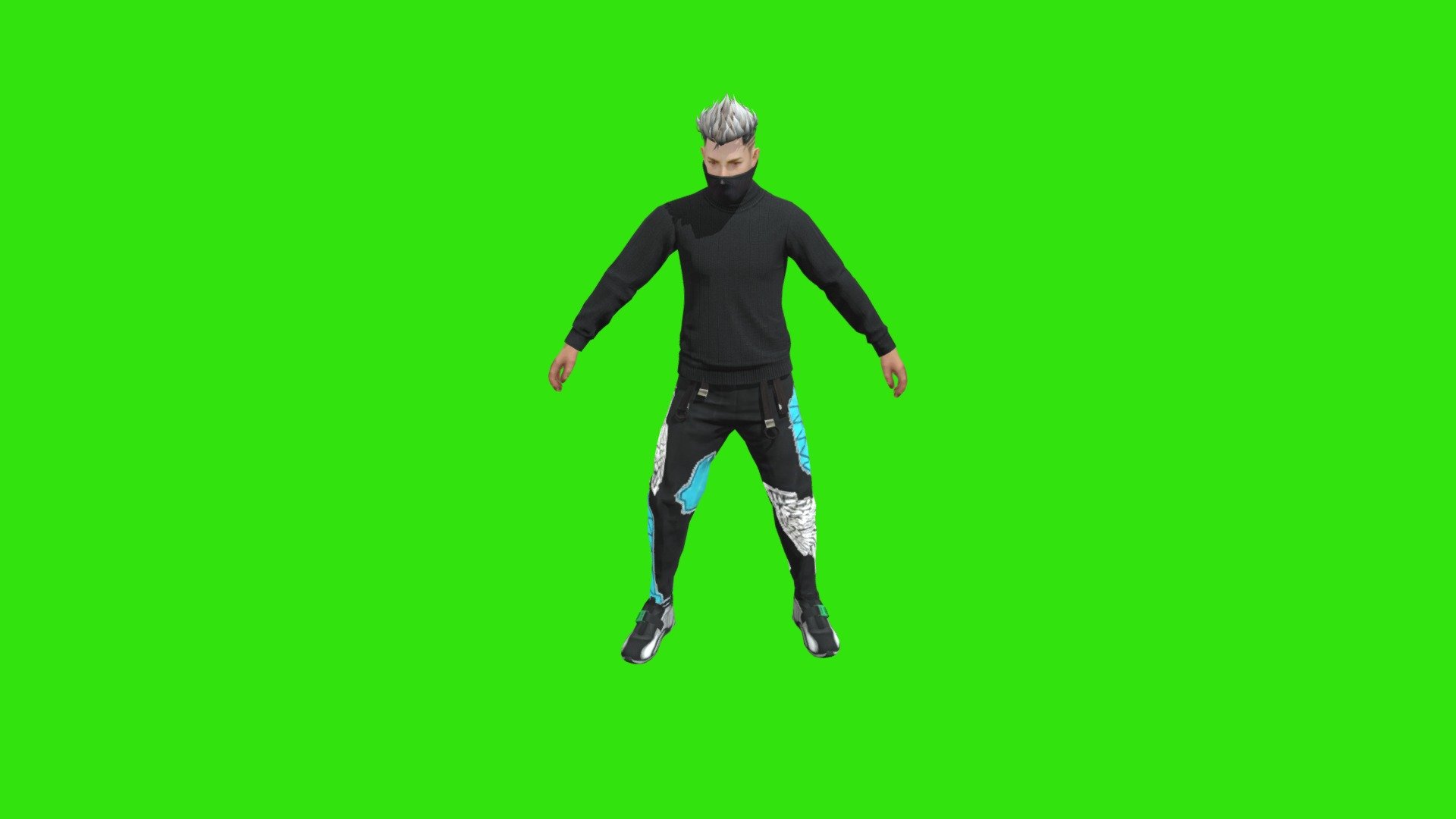 Wave Hip Hop Dance - 3D model by Nill.Khan [e43a4af] - Sketchfab