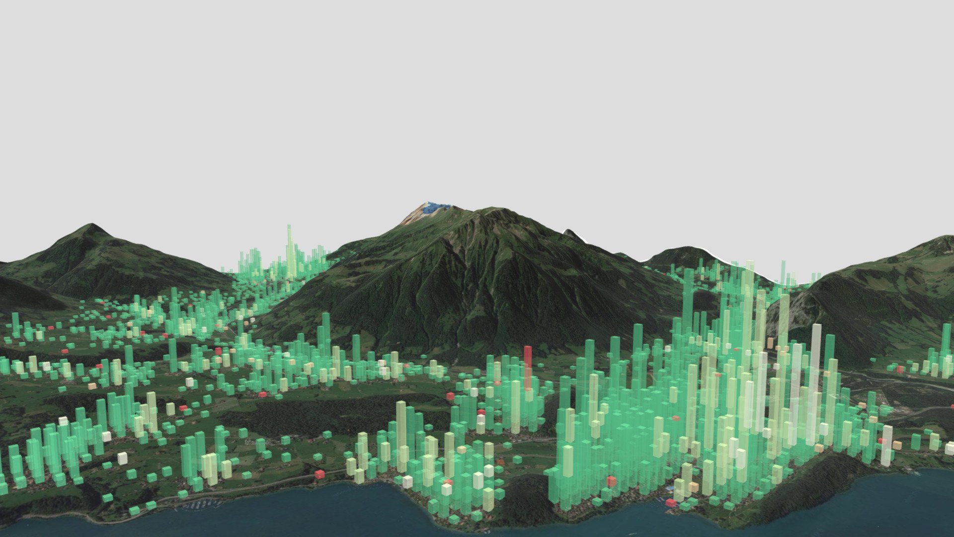 Thunersee / Niesen-Bevölkerungszusammensetzung - 3D model by 360VRmovie ...